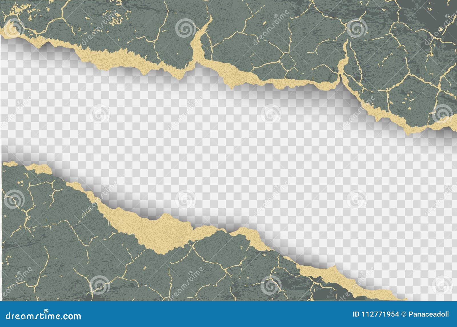 Transparent Design Ripped Templates Torn Paper Stock Illustration ...