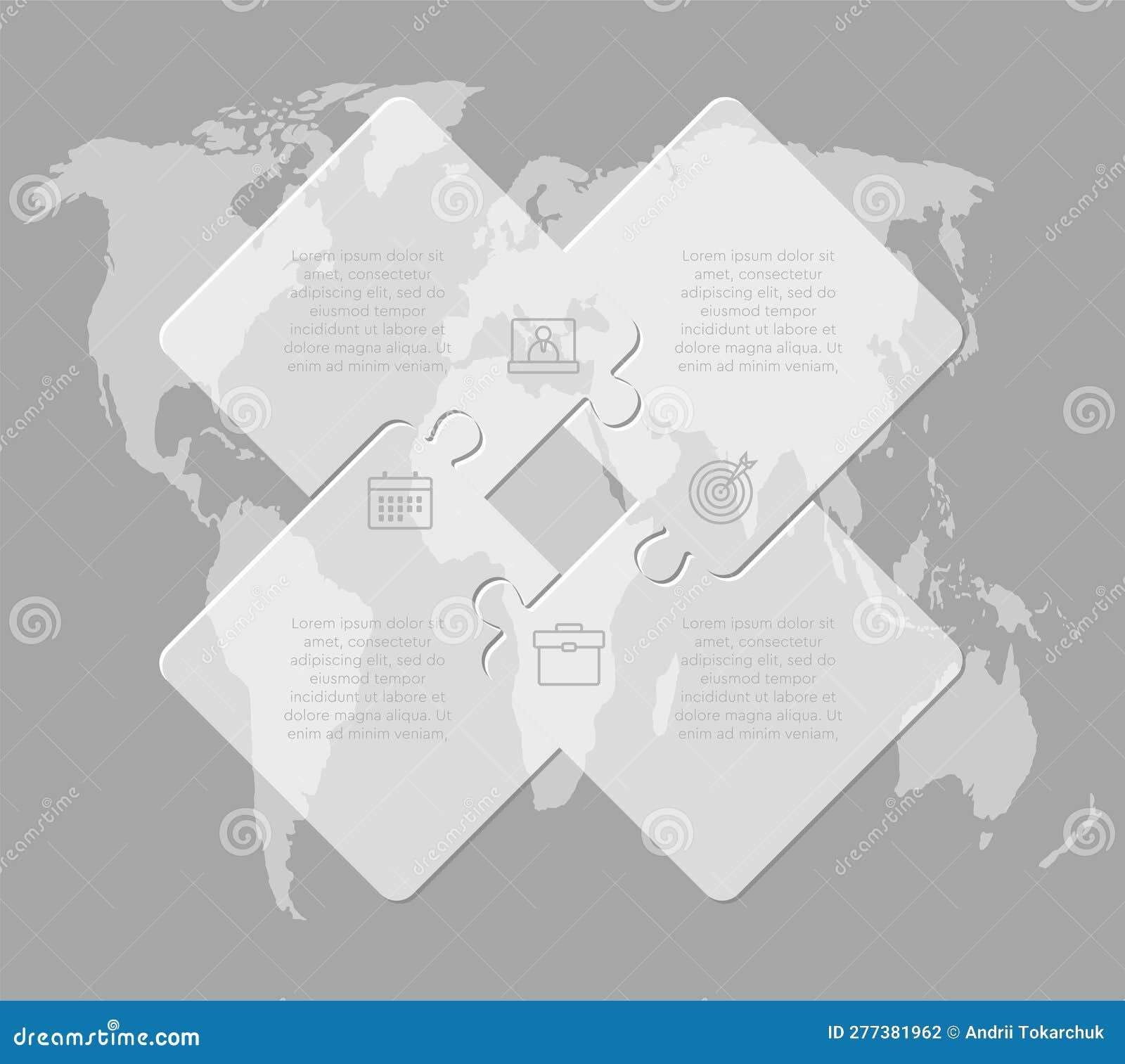 Transparent Diagram Infographic Process On 3 Steps Cartoon Vector ...