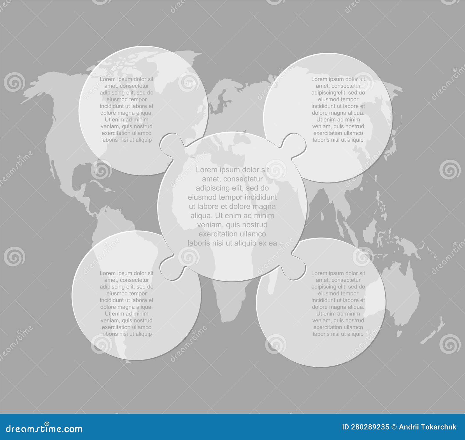 Transparent Diagram Infographic Process on 4 Steps Stock Vector ...