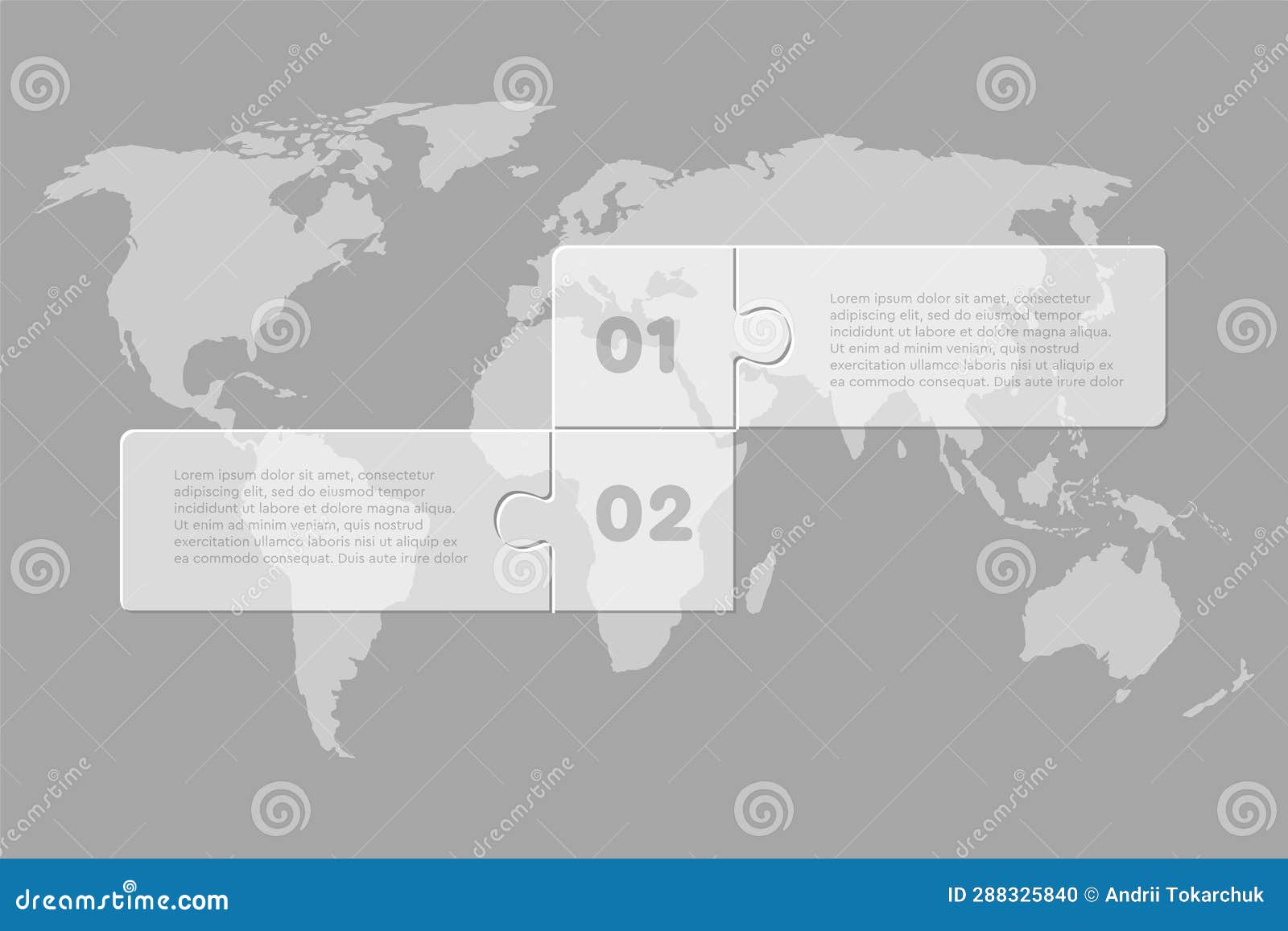 Transparent Diagram Infographic Process on 2 Steps Stock Illustration ...