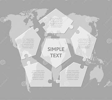 Transparent Diagram Infographic Process on 5 Steps Stock Vector ...