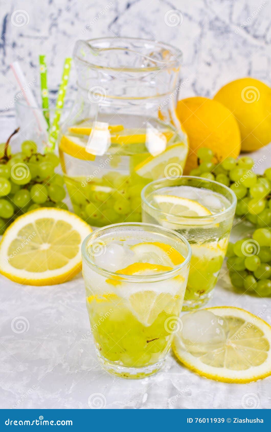 Transparent Drink with Fruit Stock Image - Image of fresh, healthy ...