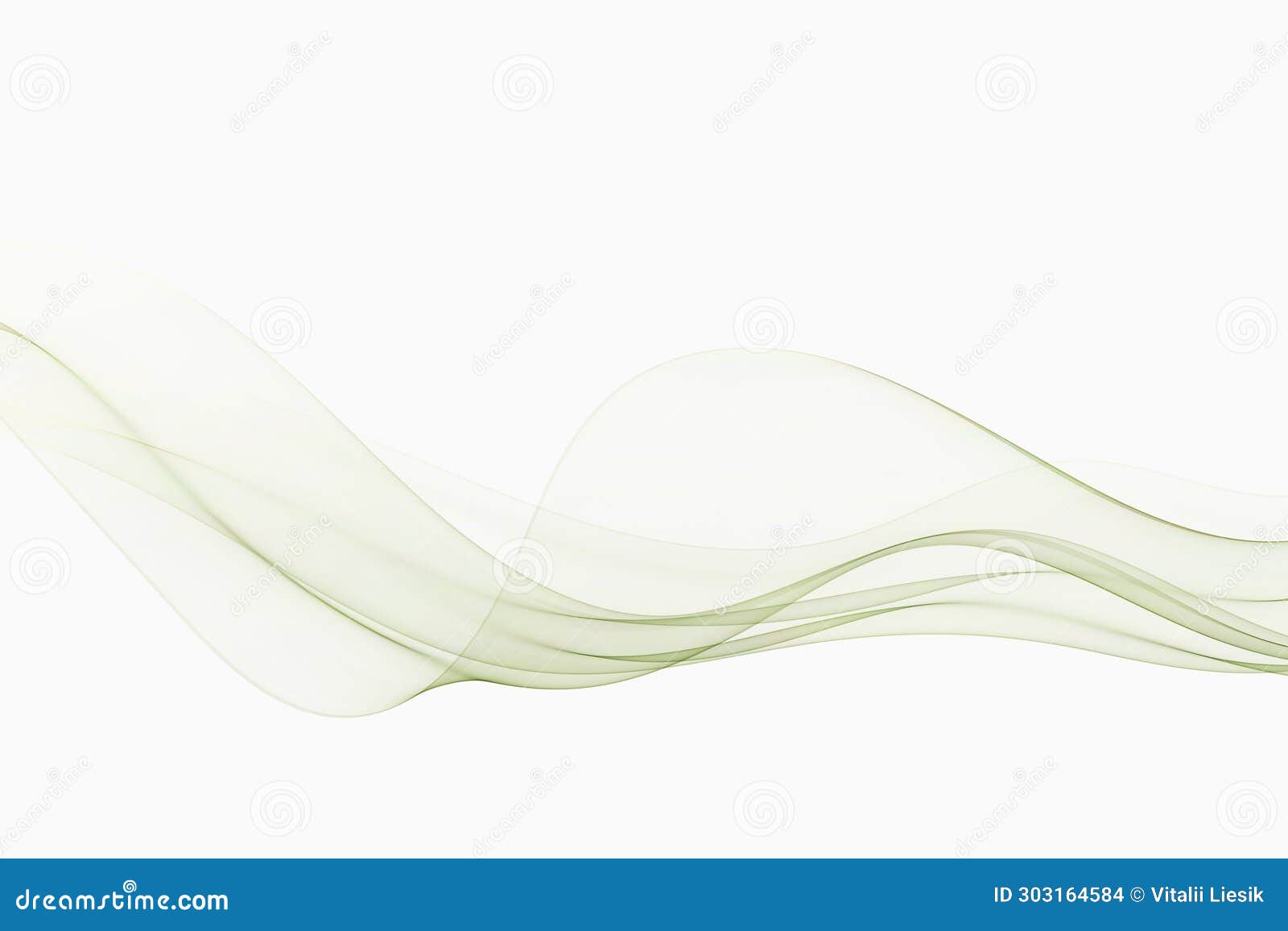 Transparent Flow of Wavy Lines. Wave Flow Wave Background. Stock Vector ...