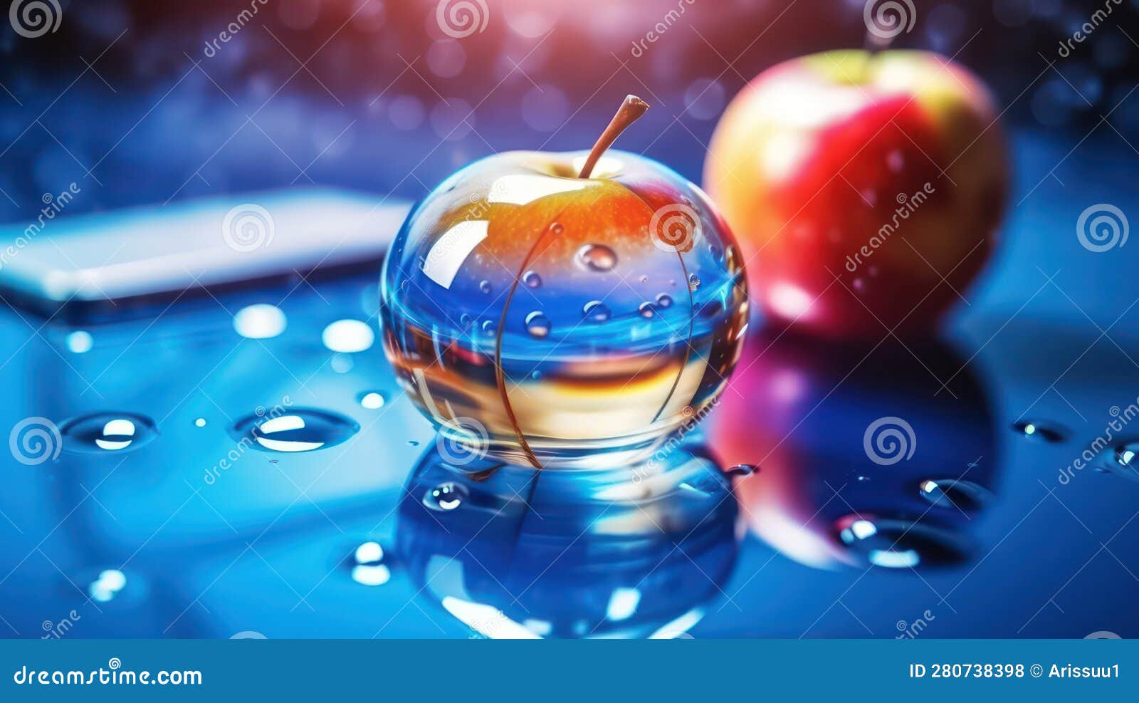 Glass Fruit Wallpaper