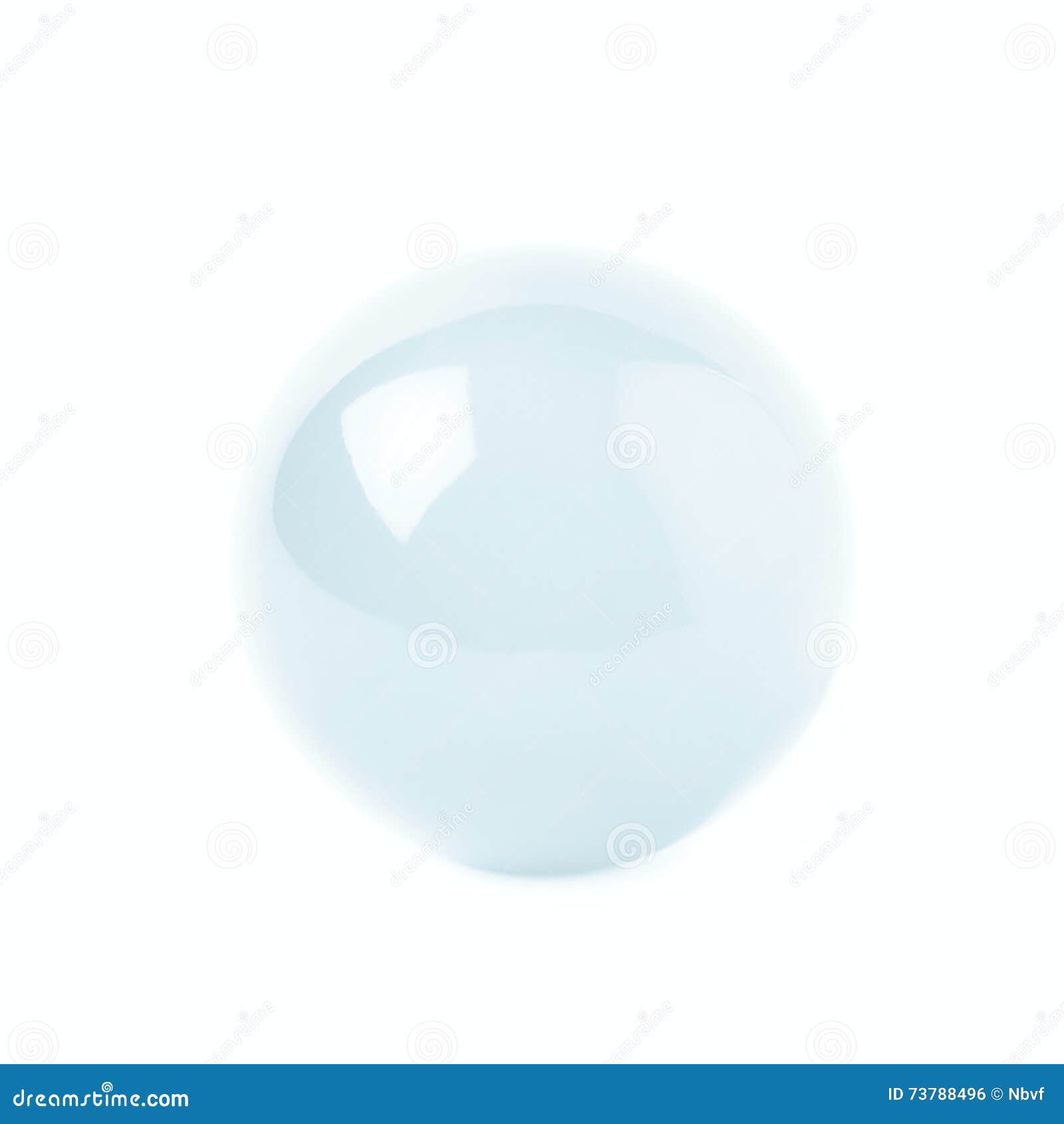 Transparent Glass Ball Sphere Isolated Stock Photo - Image of globe ...
