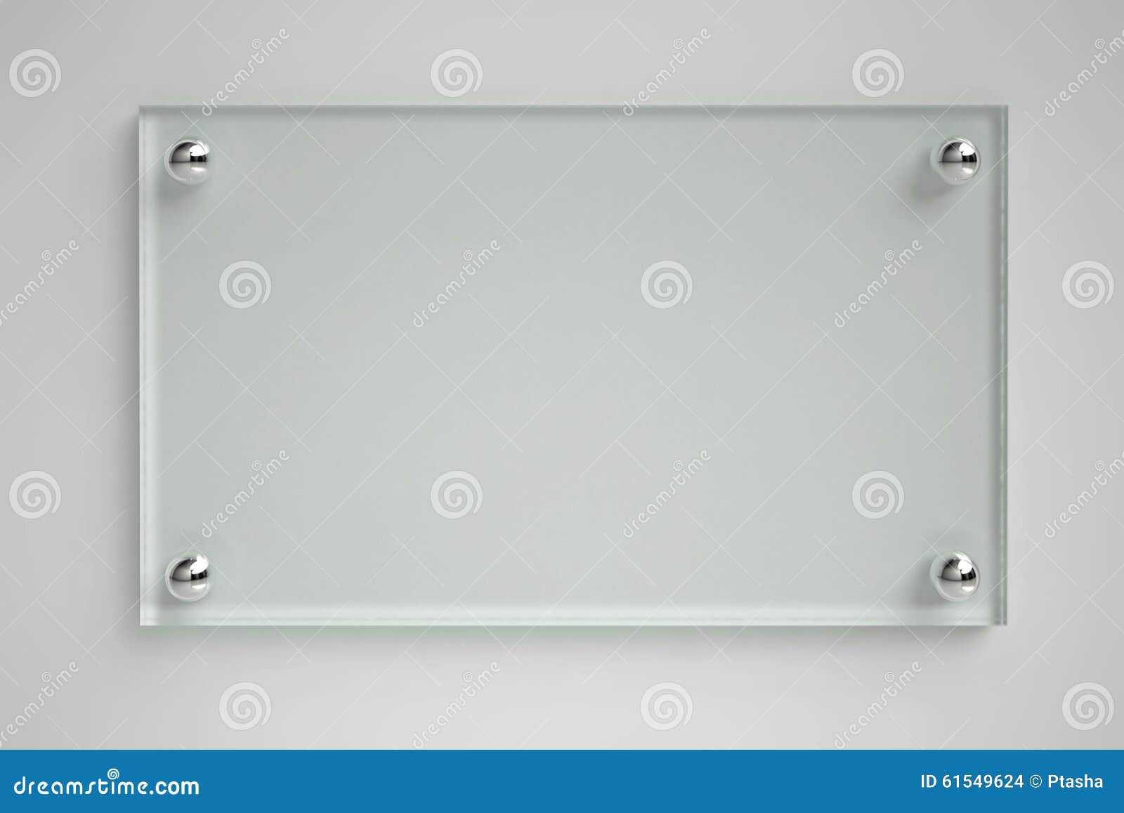 Transparent glass board stock illustration. Illustration of horizontal ...