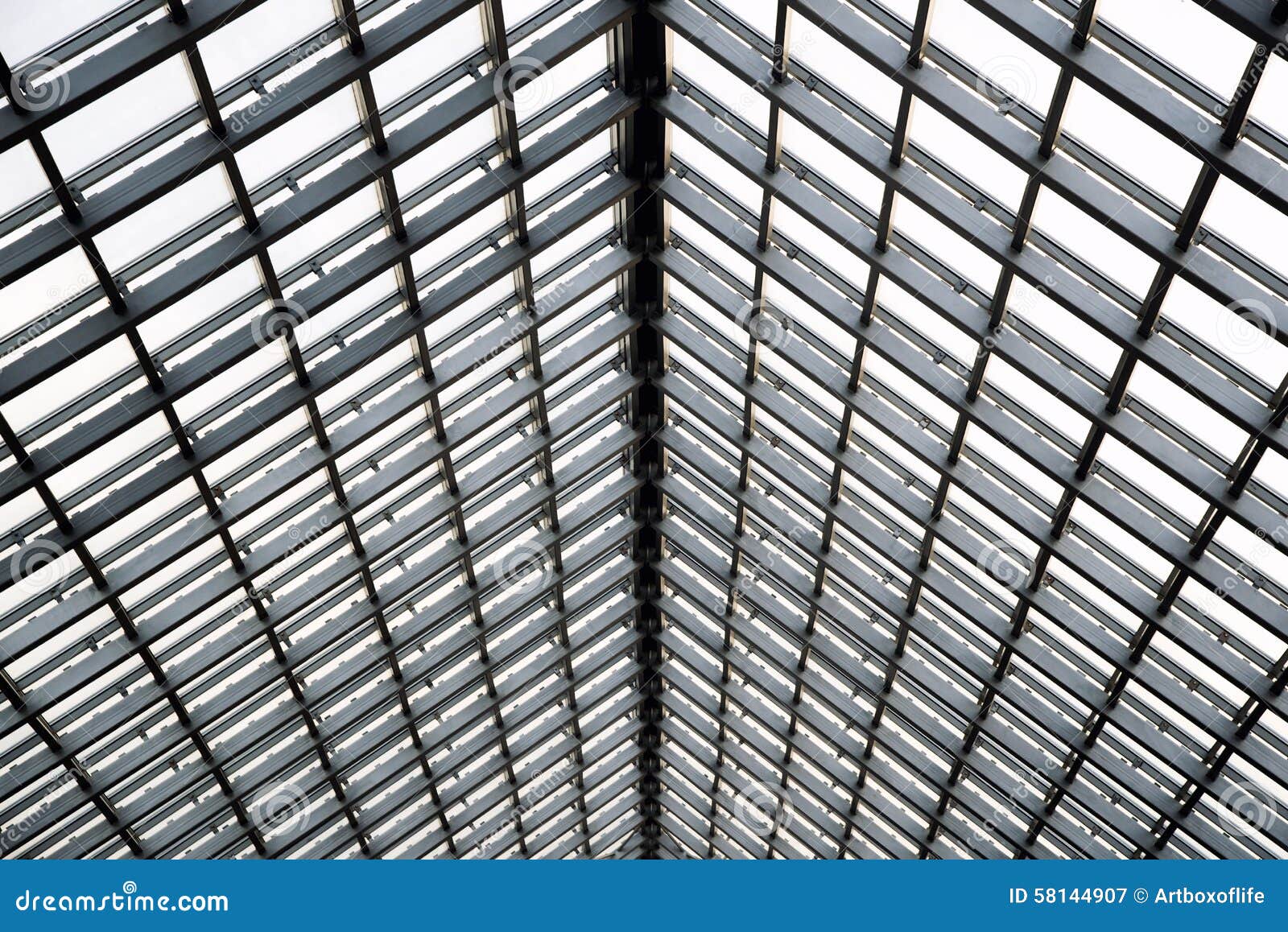 Transparent glass ceiling stock image. Image of building - 58144907