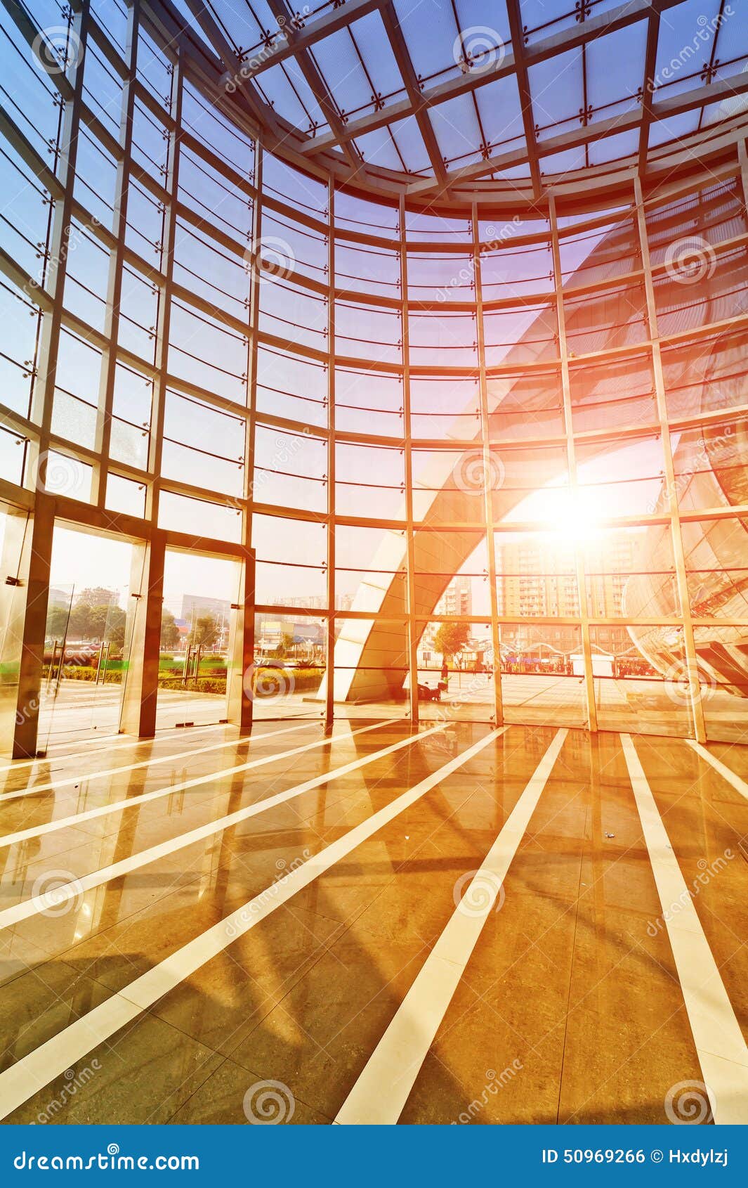 Transparent glass ceiling stock photo. Image of interior - 50969266