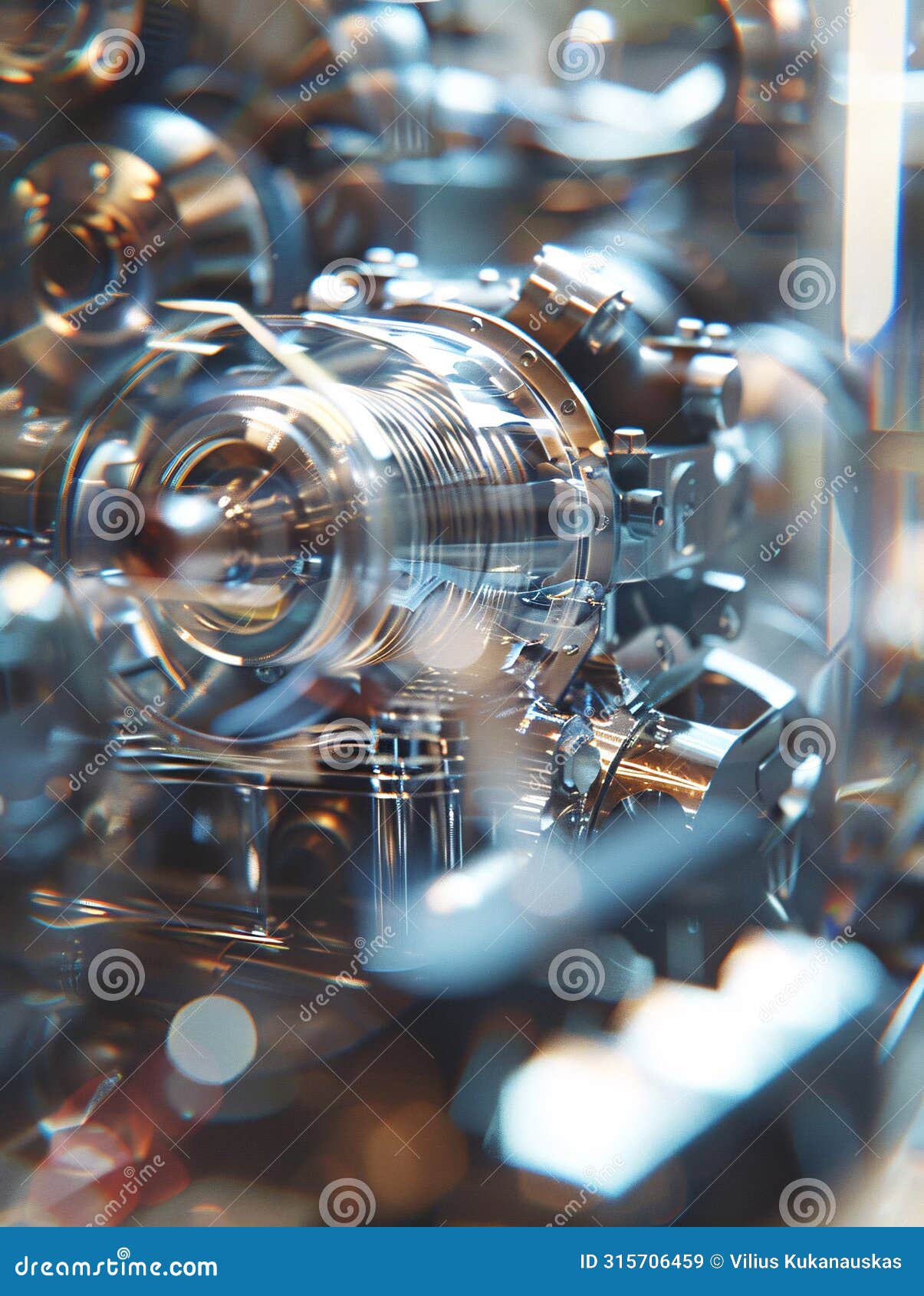 Transparent Glass Engine Visualization Glass-Constructed Automobile ...