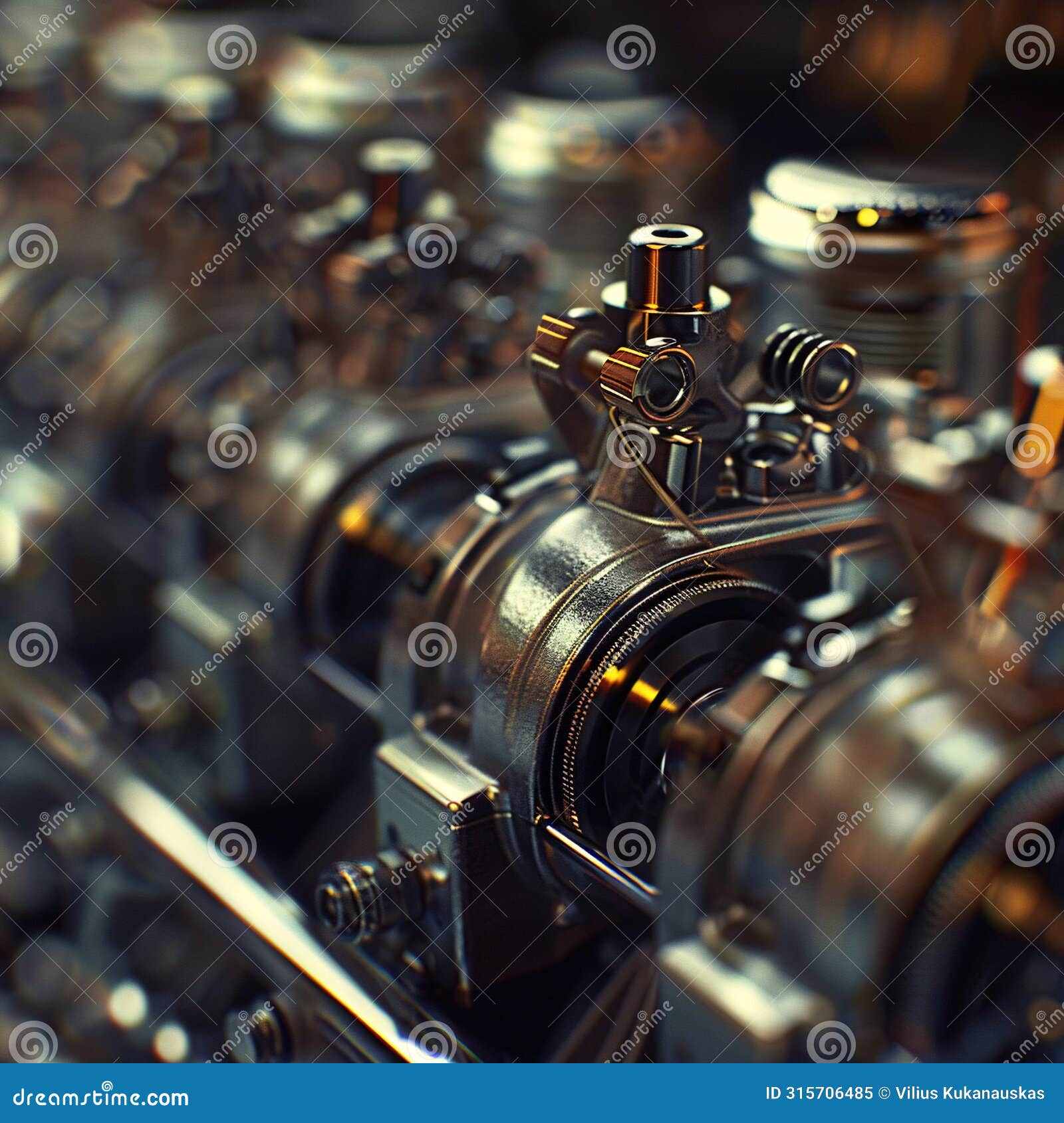 Transparent Glass Engine Visualization Glass-Constructed Automobile ...