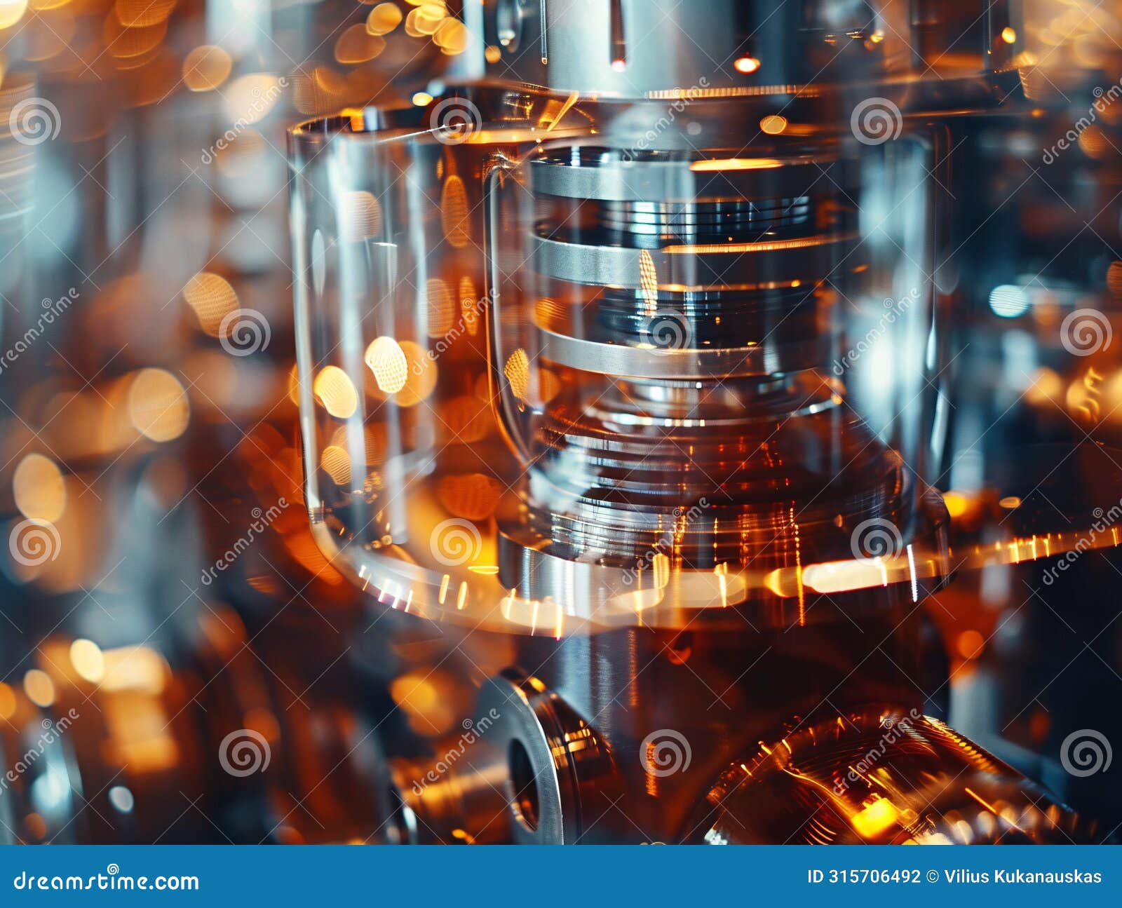 Transparent Glass Engine Visualization Glass-Constructed Automobile ...