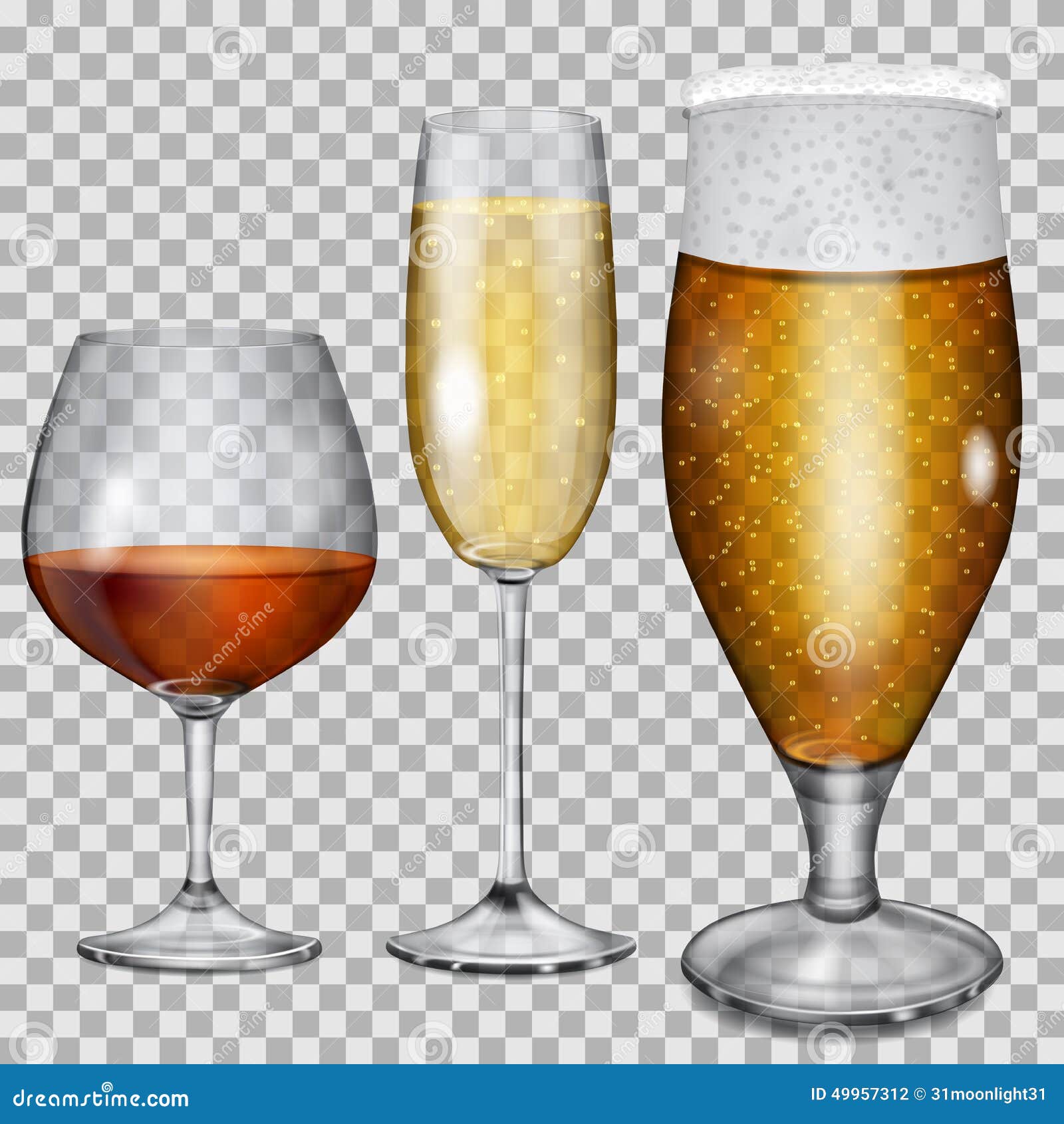 Glass Goblets Stock Photography | CartoonDealer.com #58631432