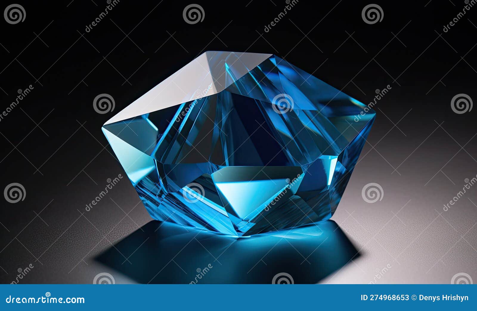 Transparent Glass Magnifies Brilliance of Diamonds Creating Using ...