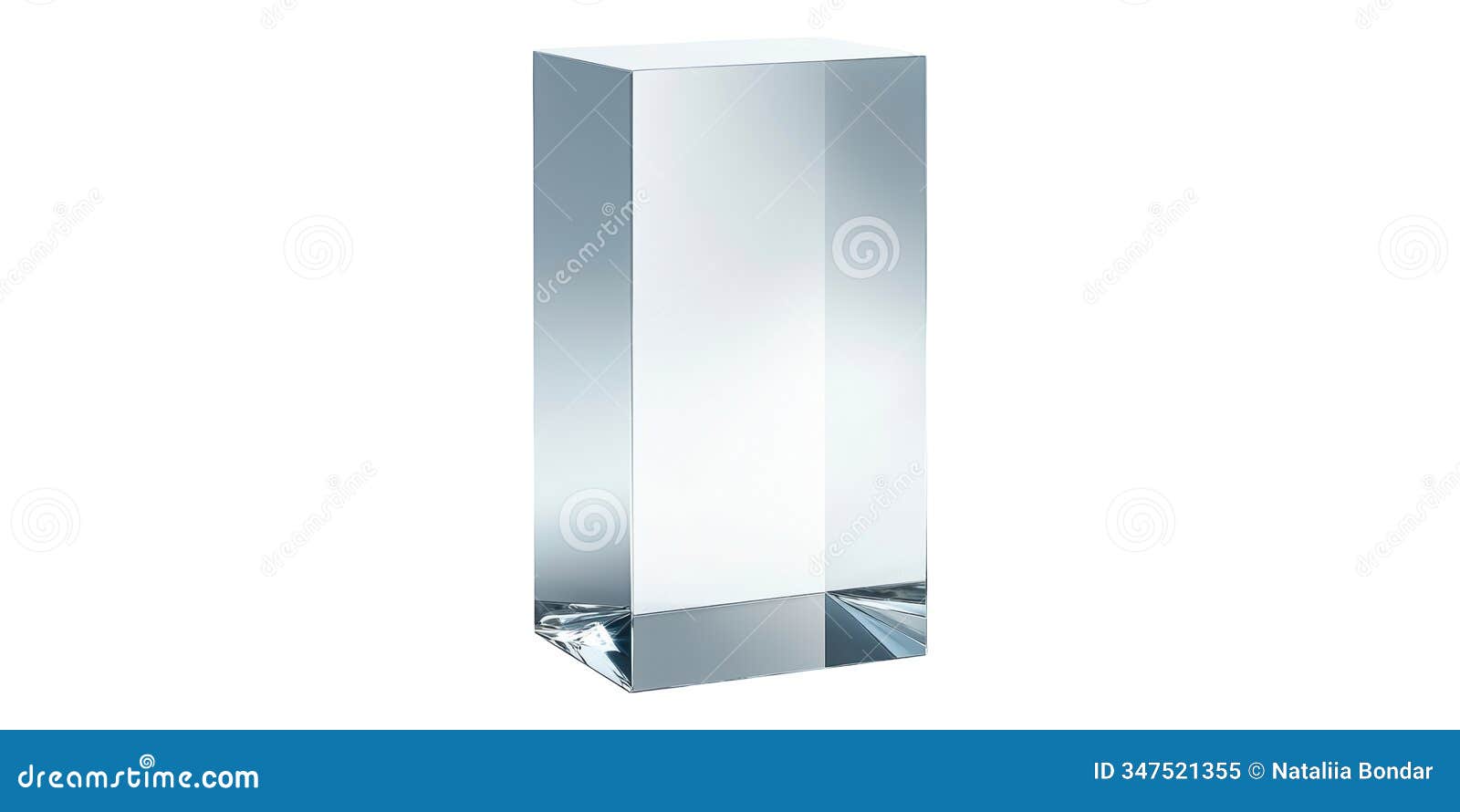 Glass Rectangular Banner With Floating Spheres. Glass Morphism Style ...