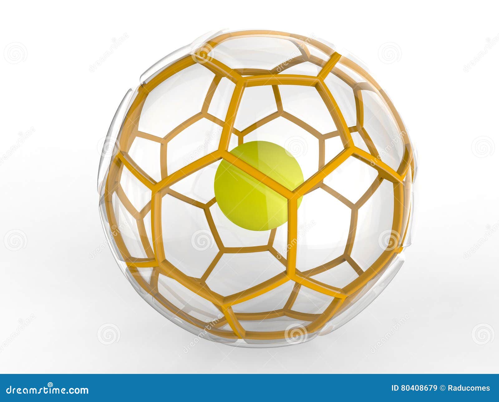 Transparent Glass Sphere - Hexagonal Mesh Stock Illustration ...