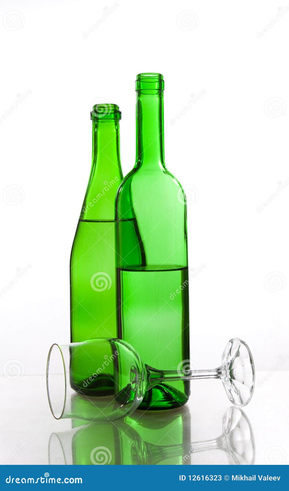 Transparent glassware stock image. Image of bottle, fest - 12616323