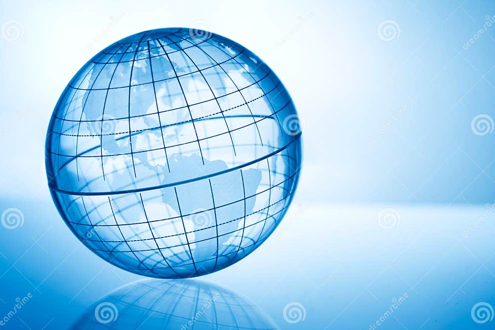 Transparent globe 2 stock photo. Image of country, earth - 14182544