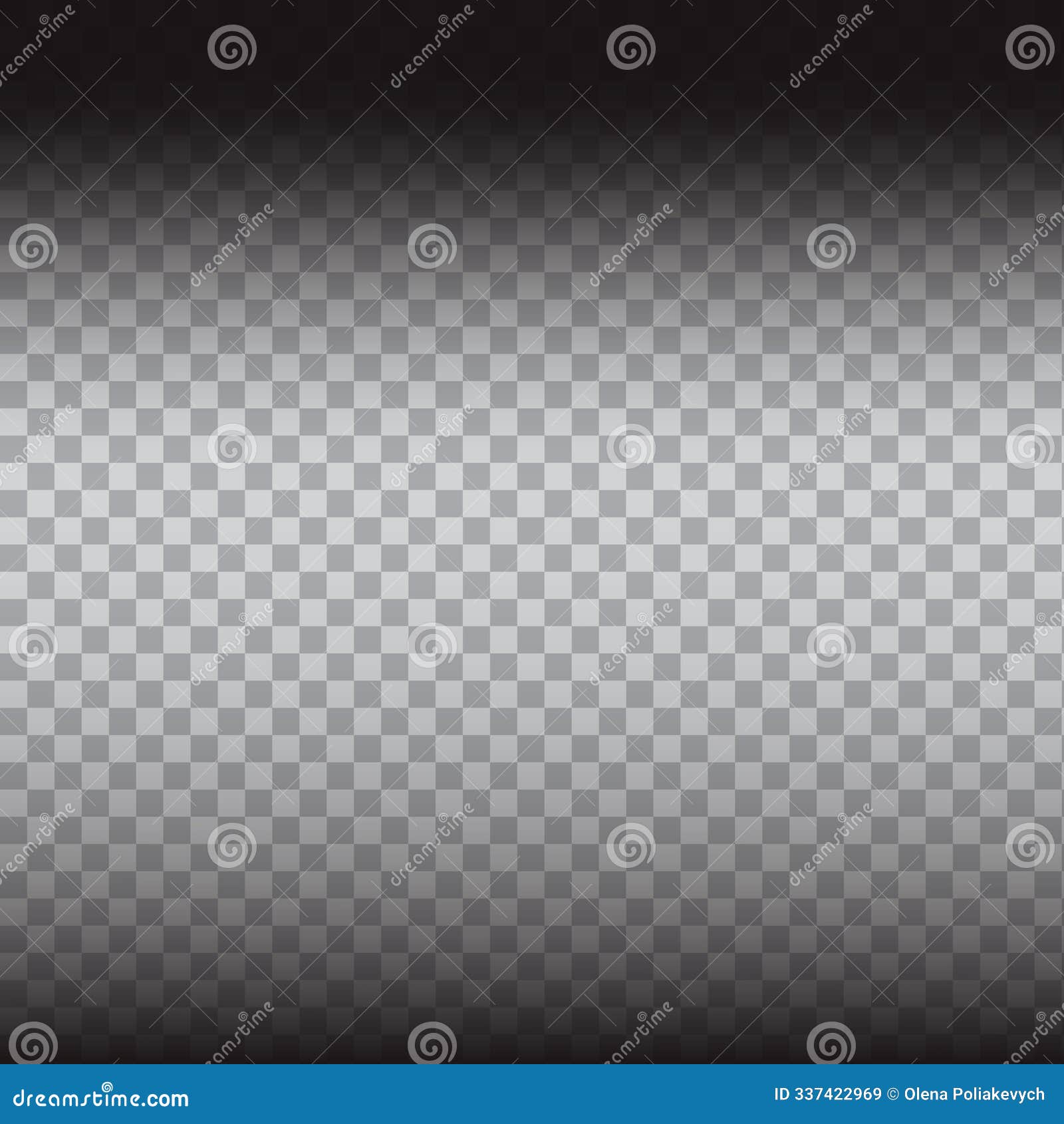 Transparent Gradient Background. Gray To Black Fade. Checkered Pattern ...