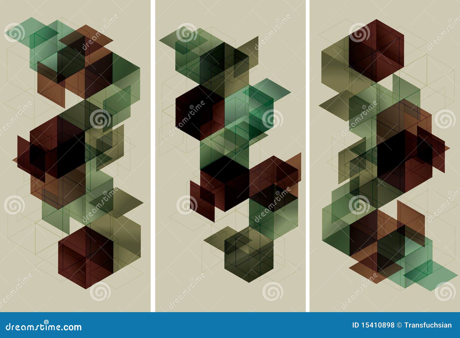 Transparent Gradient Cube Background Stock Vector - Illustration of ...