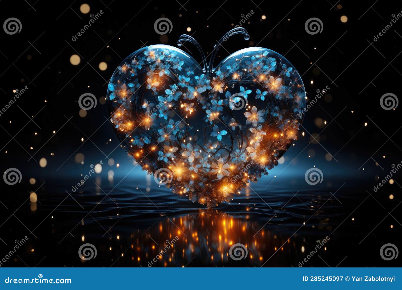 Transparent Heart Shape and Romantic Symbols from Transparency of Dots ...