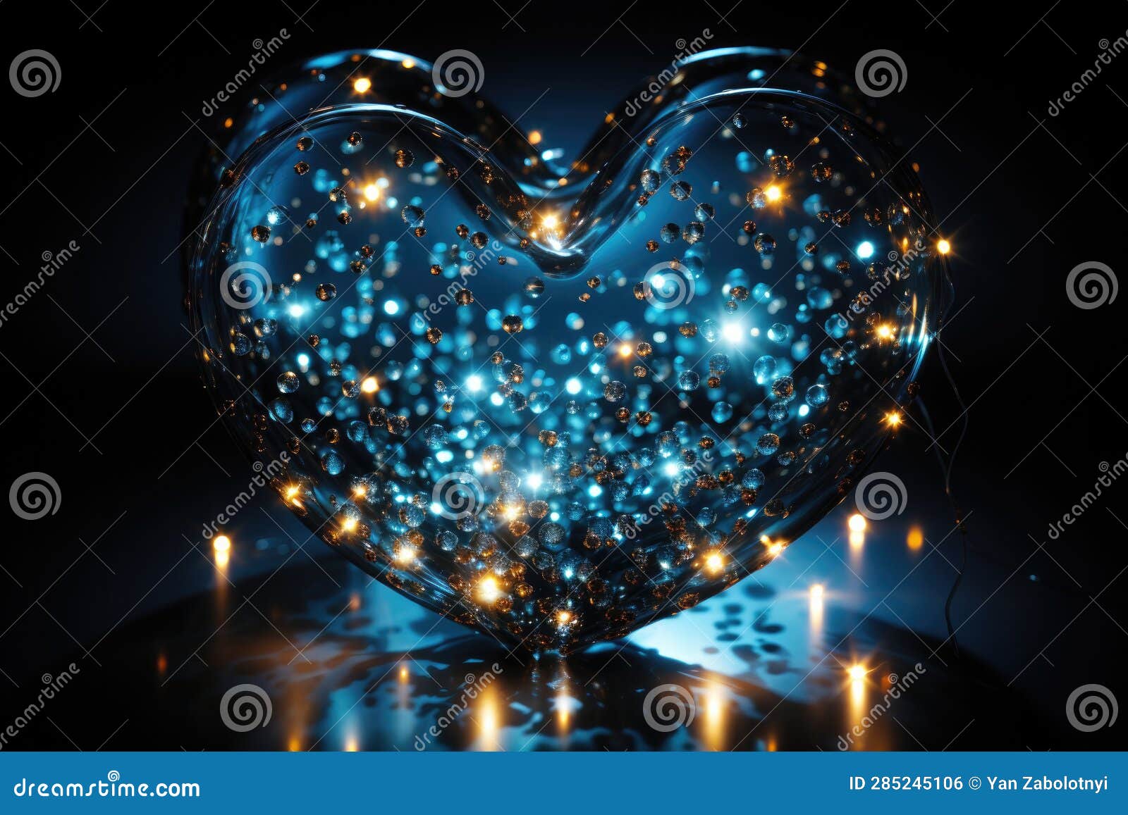 Transparent Heart Shape and Romantic Symbols from Transparency of Dots ...