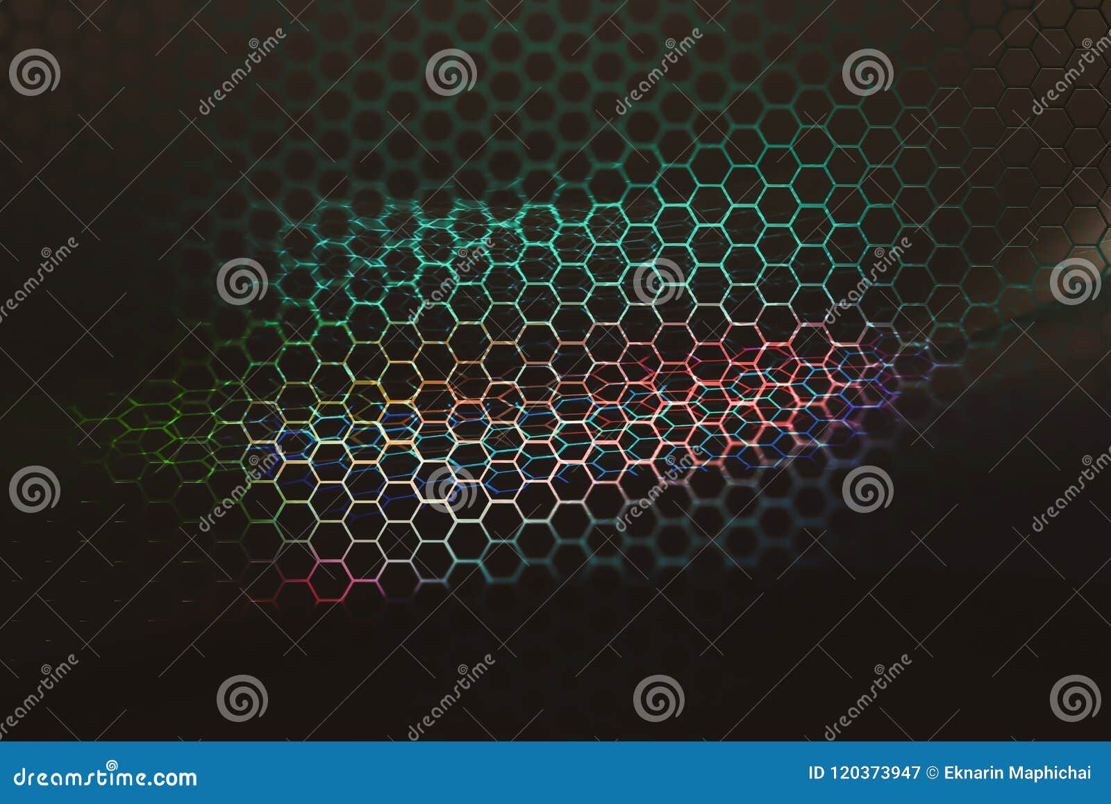 Transparent hexagon colors stock illustration. Illustration of graphic ...