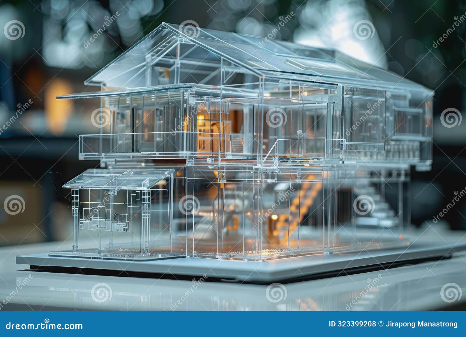 Transparent House Model Architectures Crafted Using Cutting Edge 3D ...