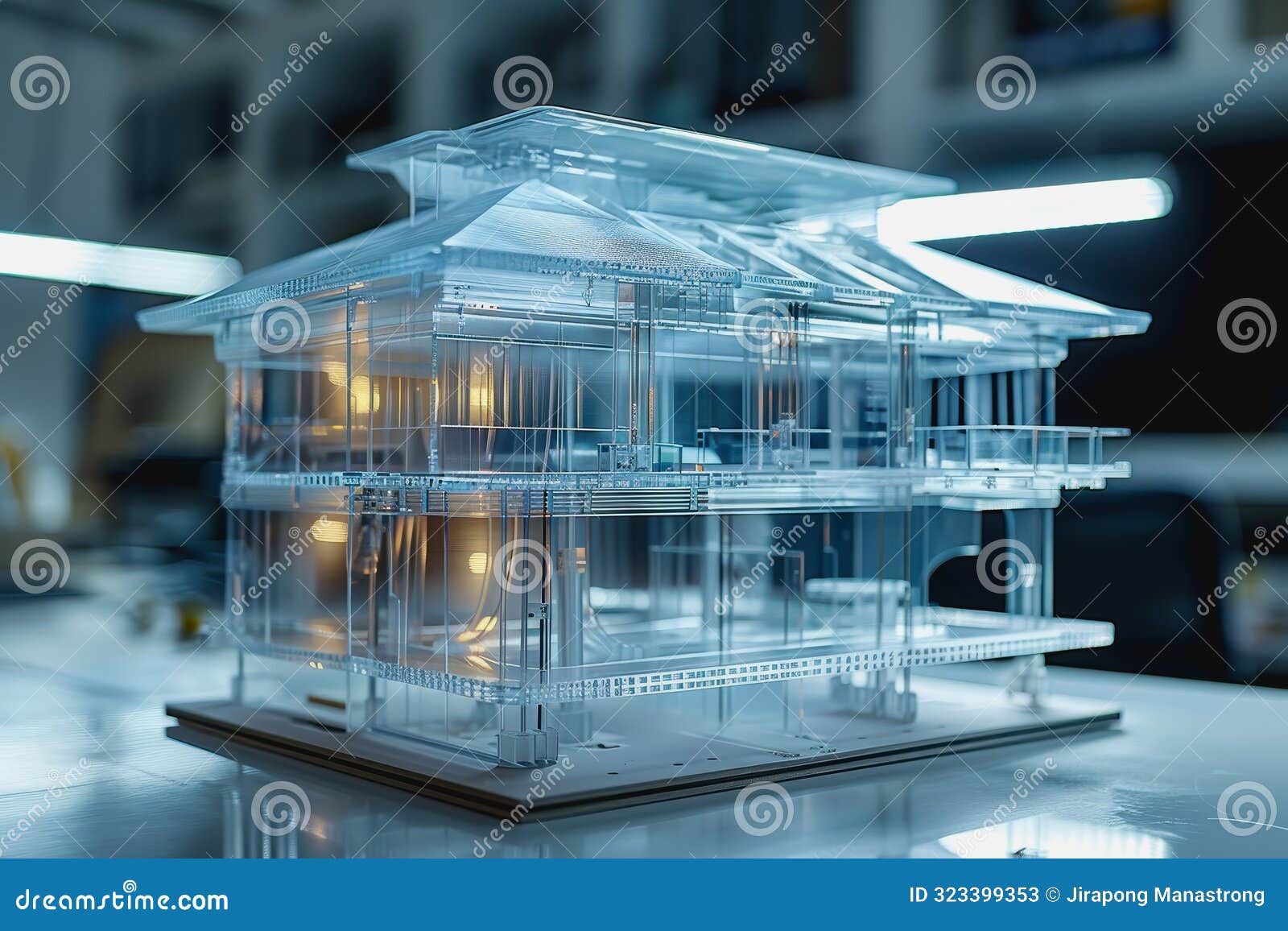 Transparent House Model Architectures Crafted Using Cutting Edge 3D ...
