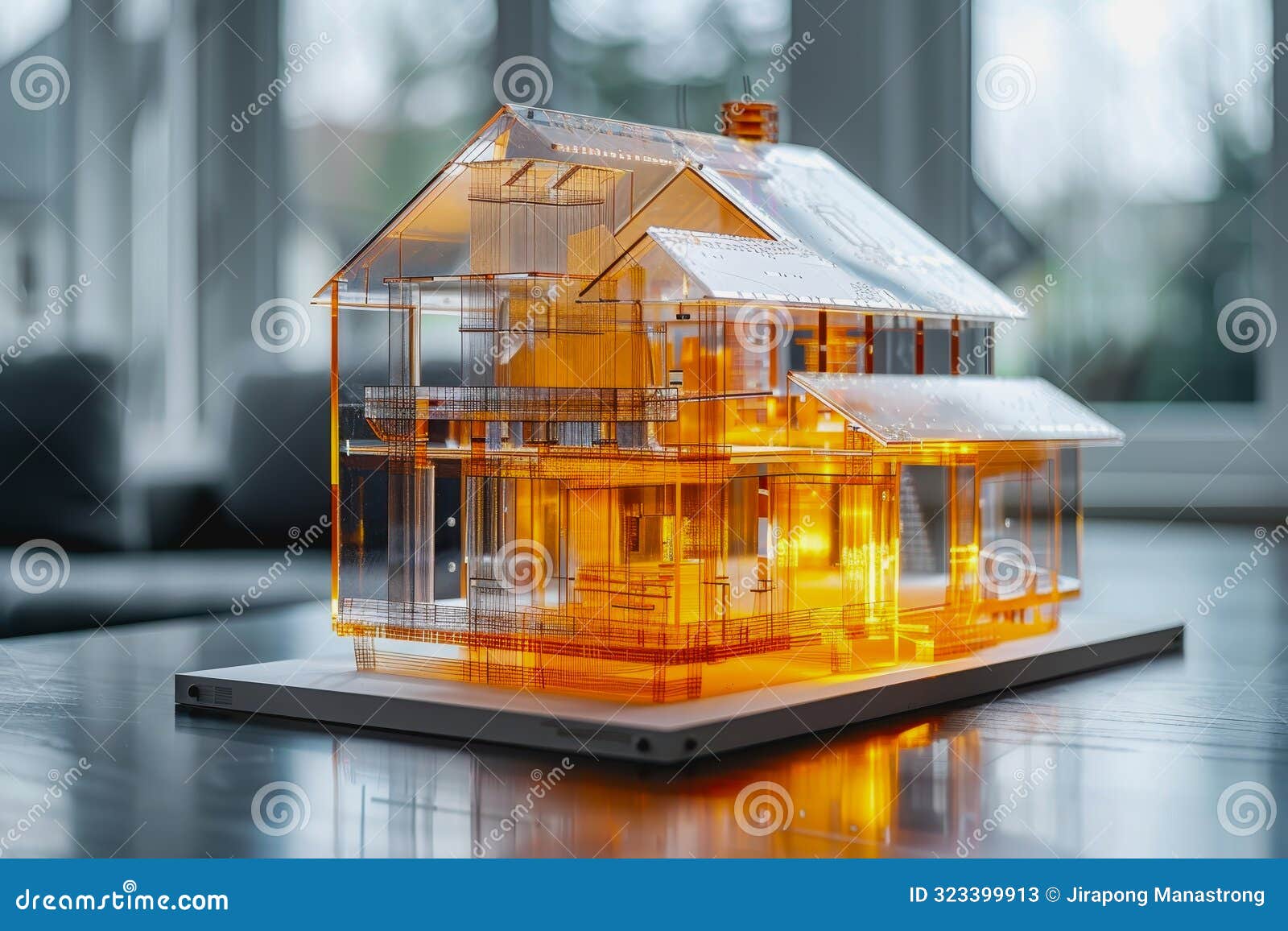 Transparent House Model Architectures Crafted Using Cutting Edge 3D ...