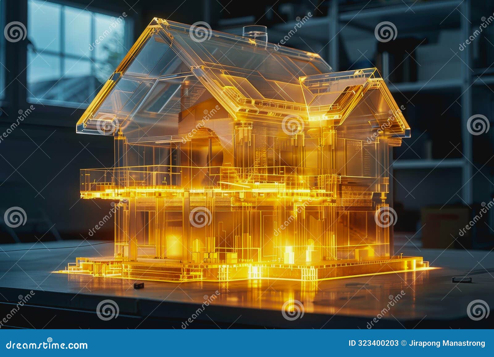 Transparent House Model Architectures Crafted Using Cutting Edge 3D ...