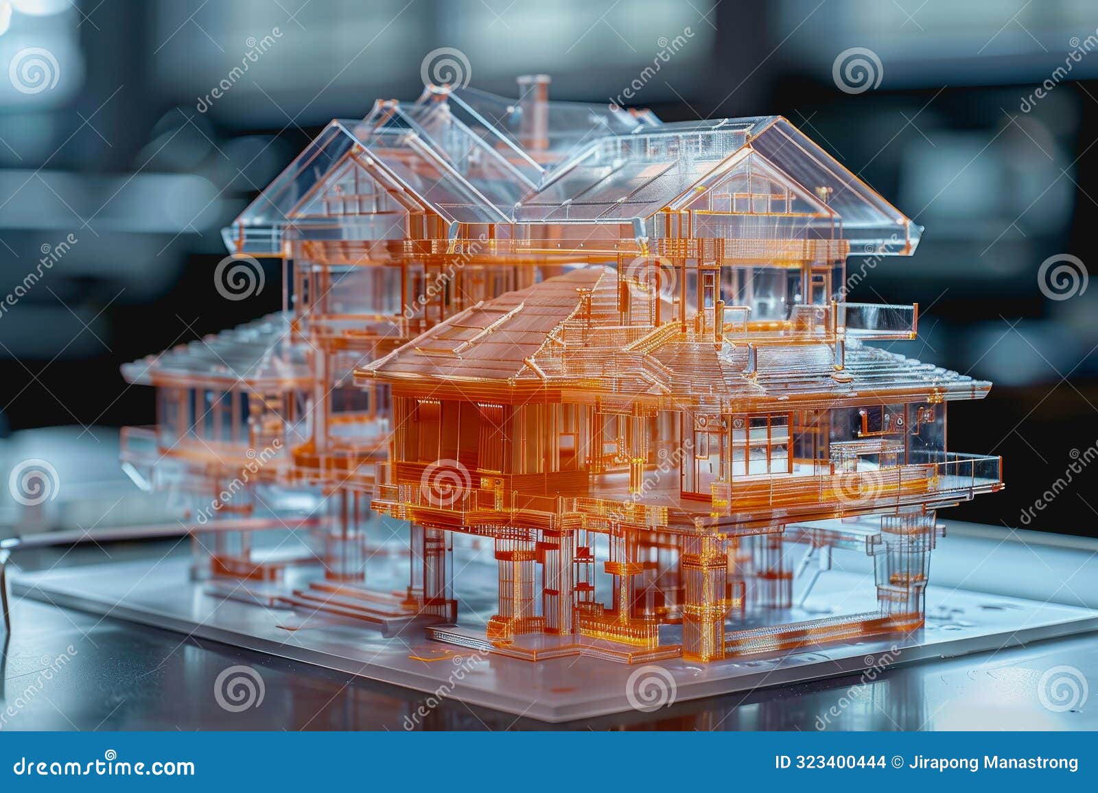Transparent House Model Architectures Crafted Using Cutting Edge 3D ...