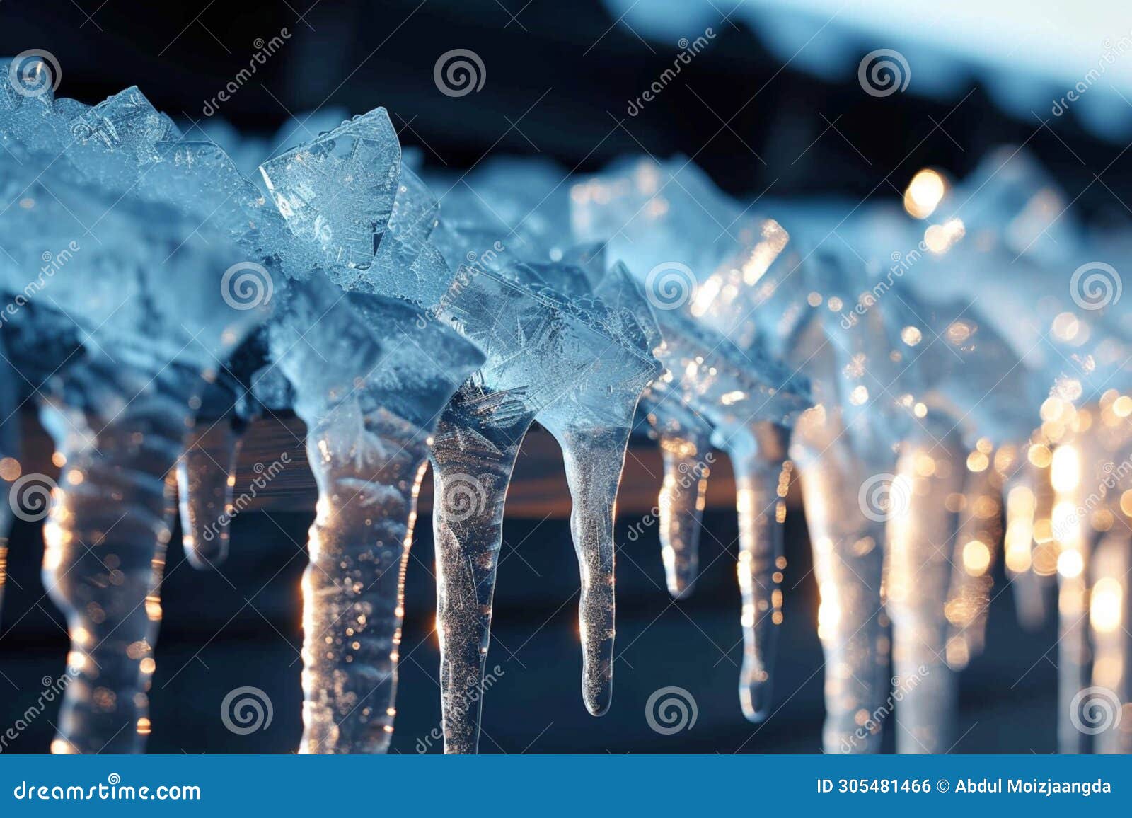 Transparent Ice Crystal Patterns Reflect the Crisp Freshness of Winter ...