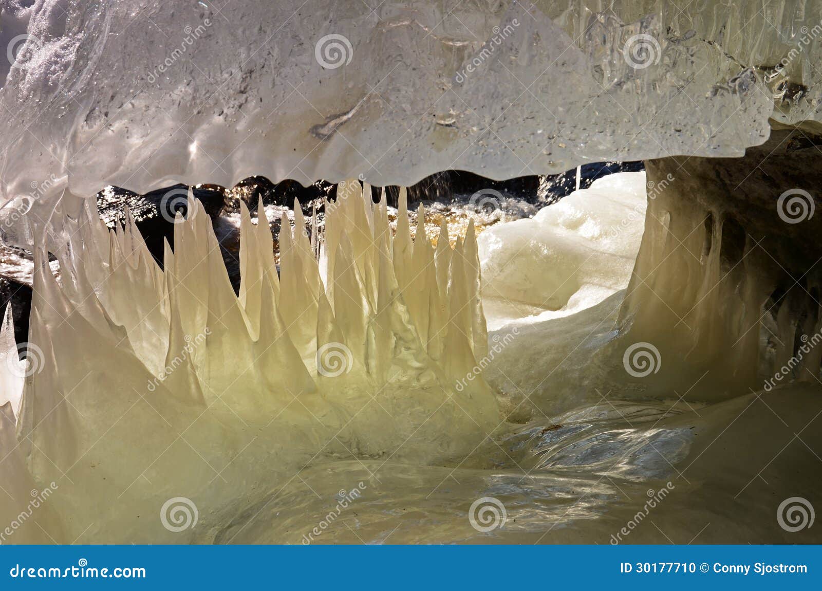 Ice structure stock photo. Image of icicle, cold, fresh - 30177710
