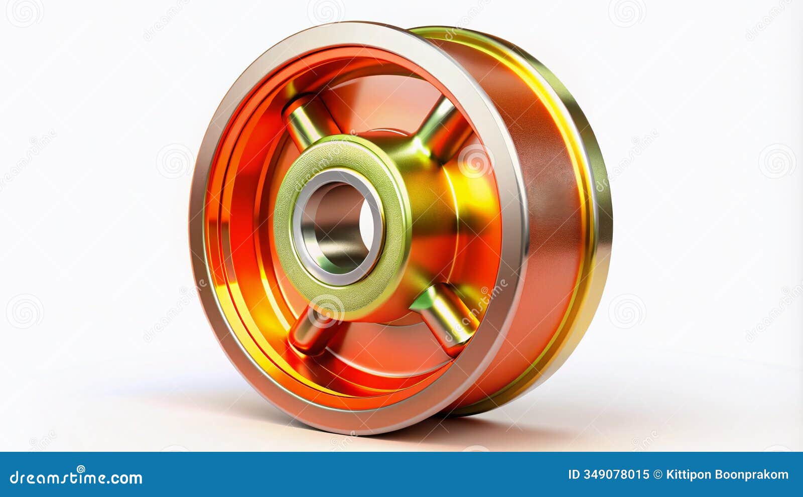 Caster Wheel - Icon Vector - Art Illustration | CartoonDealer.com ...