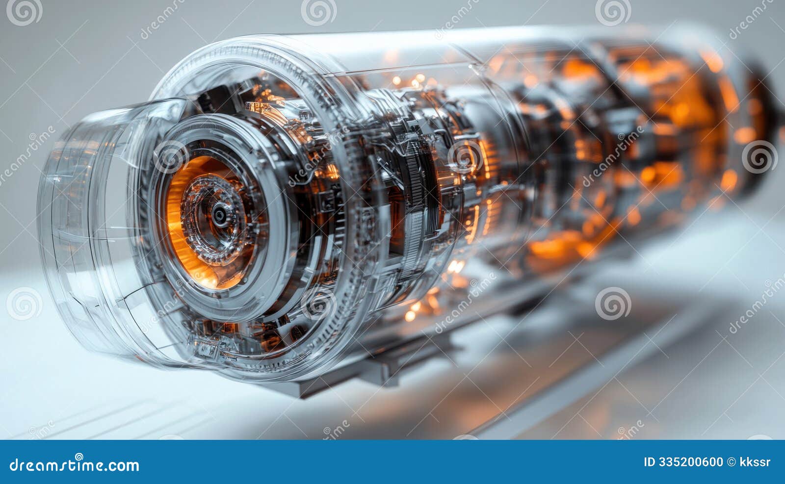 Transparent Jet Engine, Futuristic Jet Engine Design Featuring a ...