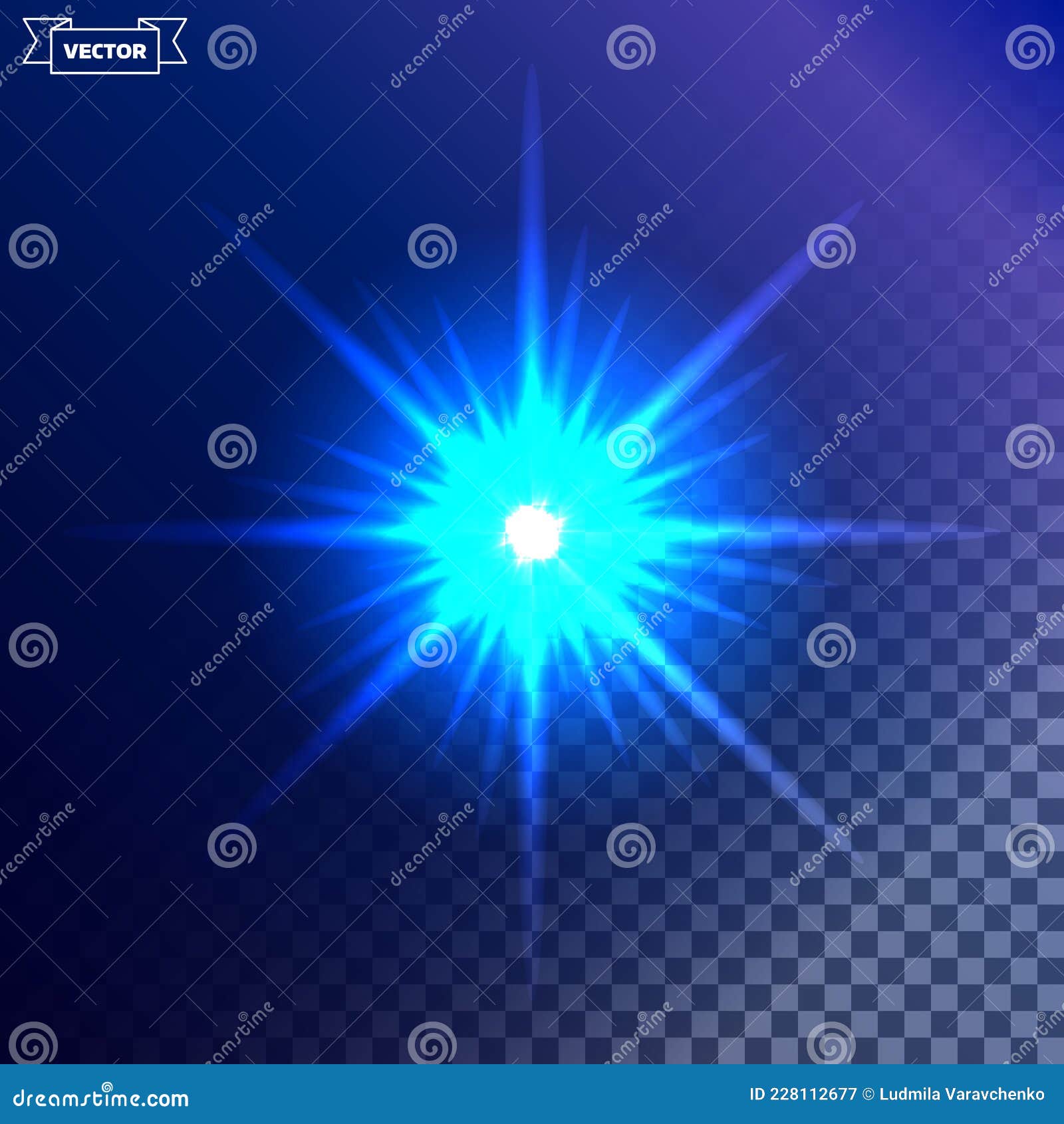 Transparent Light Effect. Vector Illustration Stock Vector ...