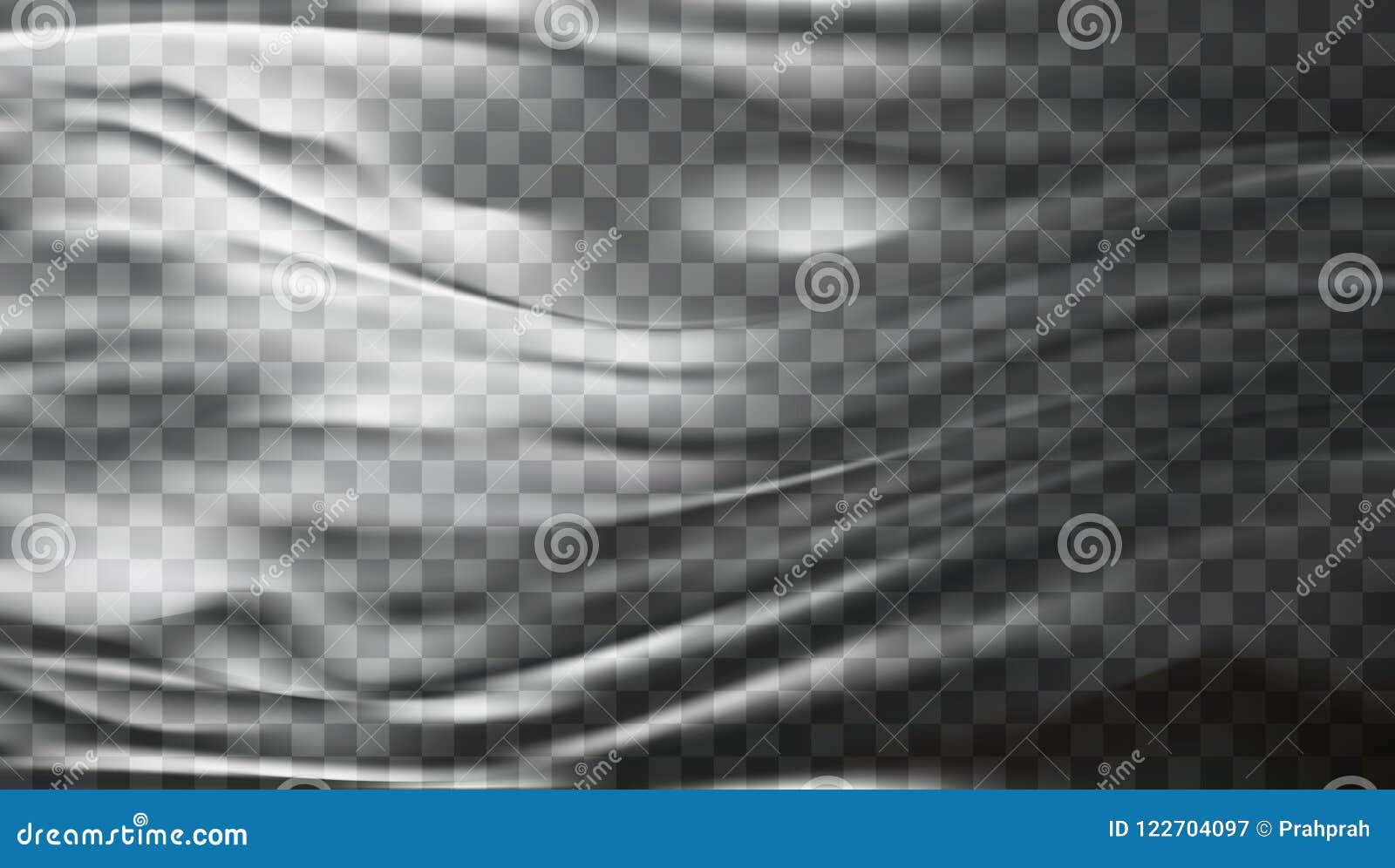 Transparent Polyethylene Plastic Warp Stock Vector - Illustration of ...