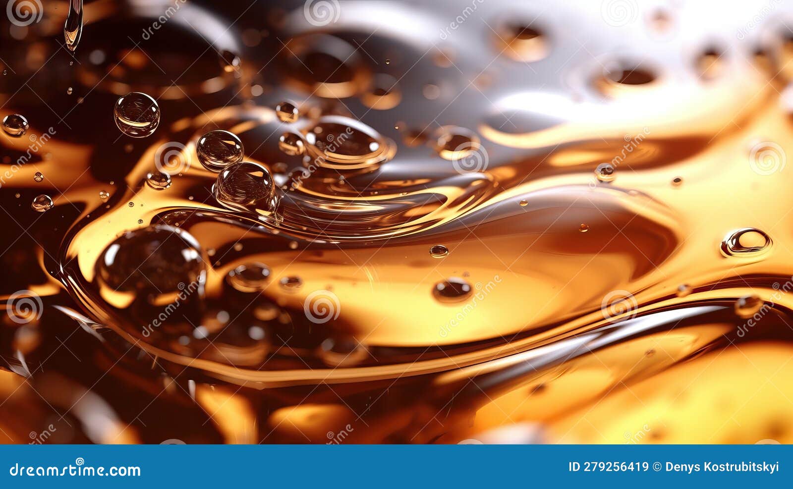 Transparent Liquid Texture. Generative AI Stock Illustration ...