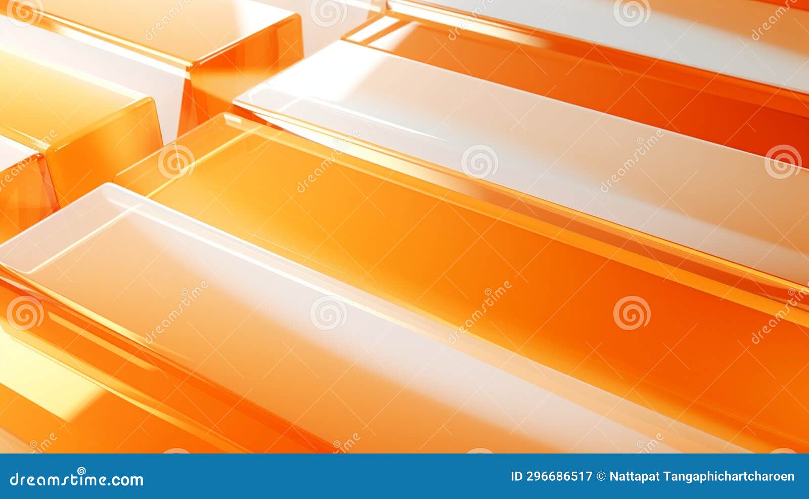 Transparent Mirror Sheet Overlap Texture, Orange and White Color ...
