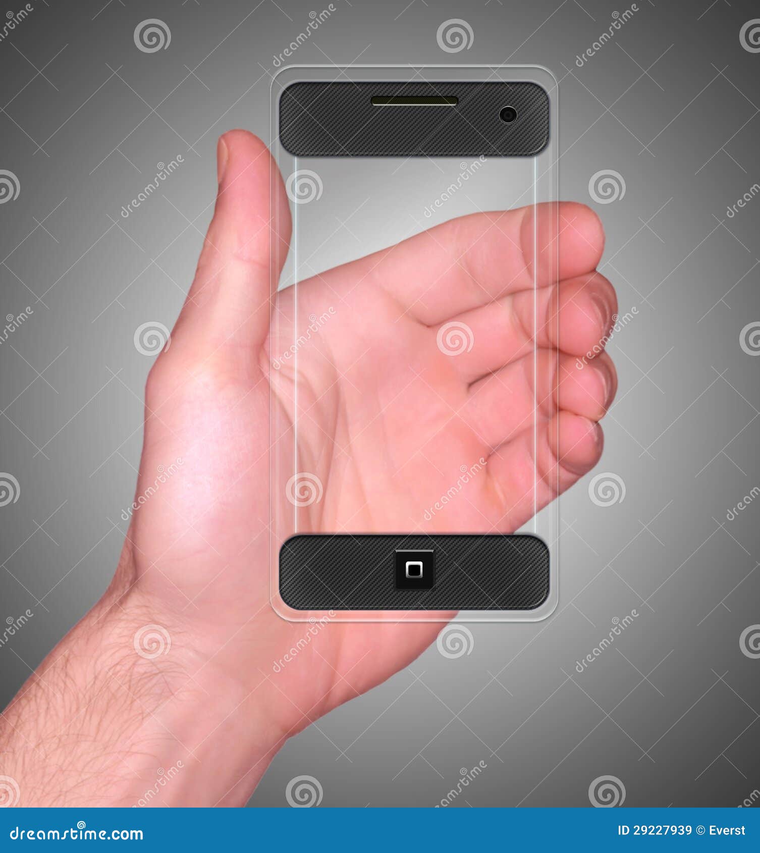 Transparent Mobile Smart Phone Stock Image - Image of design, hitech ...