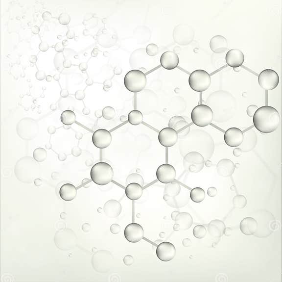 Transparent Molecule Bond Background () Stock Illustration ...