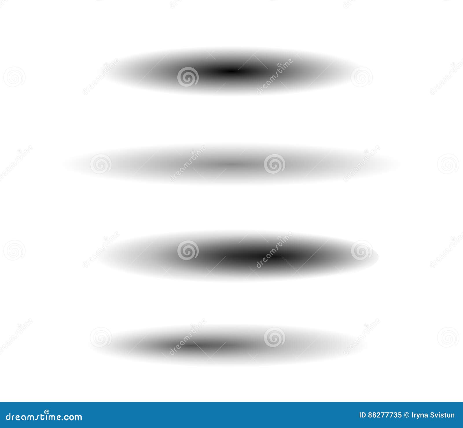 Transparent oval shadow stock vector. Illustration of page - 88277735