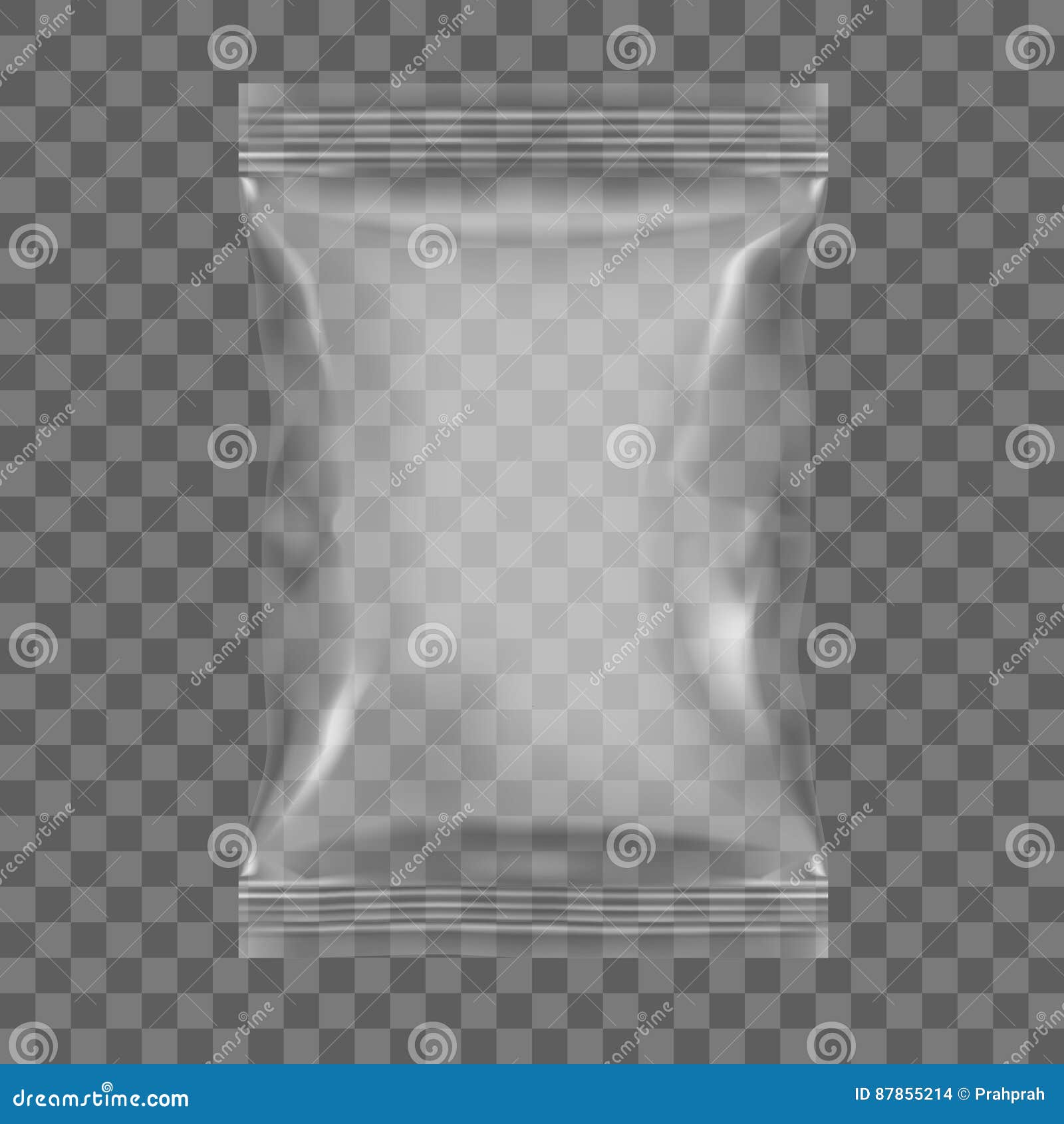 Transparent Packaging For Bread. Pack For Coffee, Sweets, Cookies ...