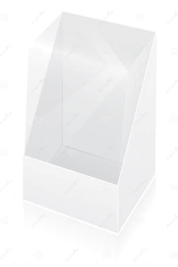 Transparent Packing Box Vector Illustration Stock Vector - Illustration ...