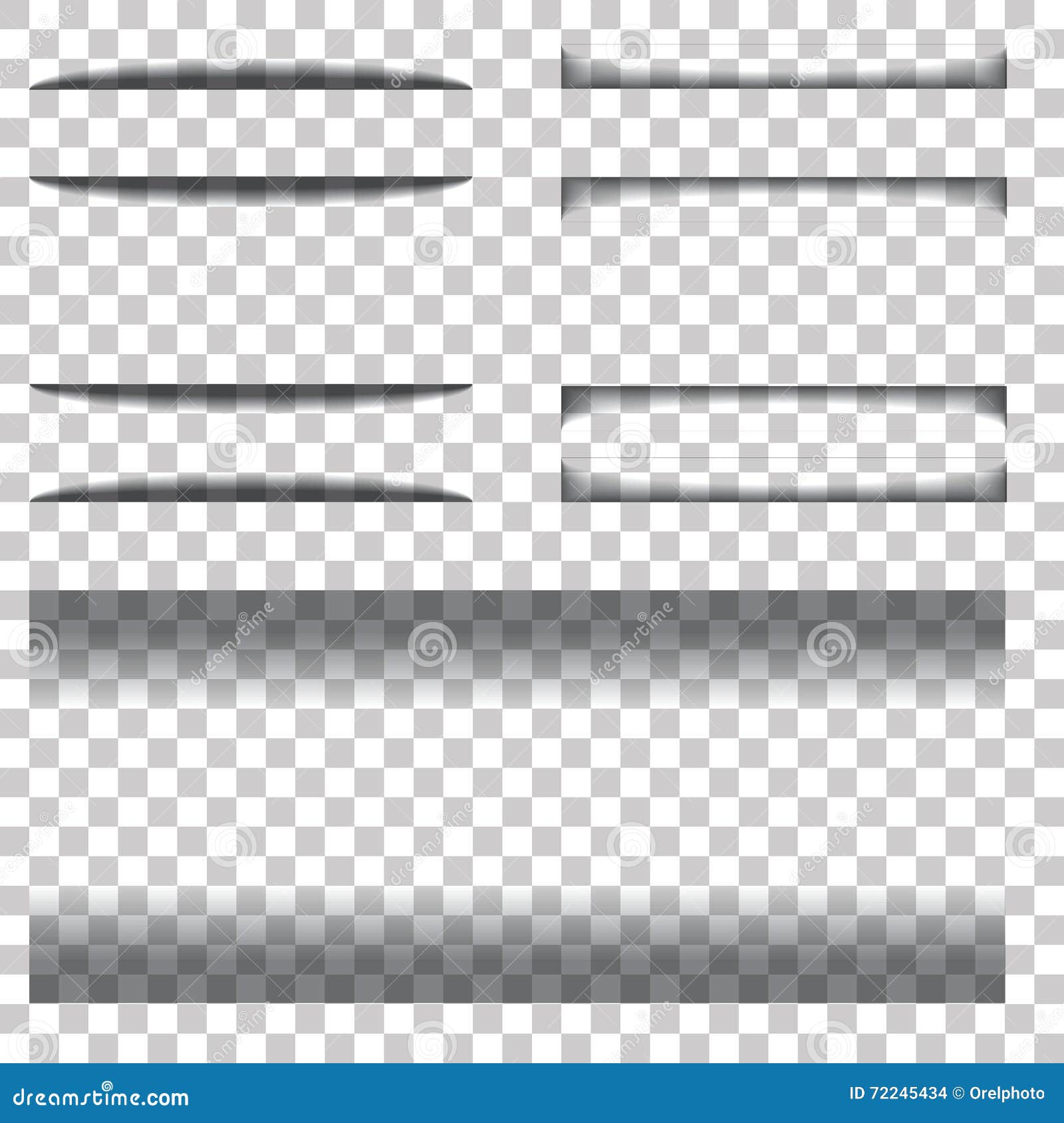 Transparent Paper Background with Shadow Stock Vector - Illustration of ...