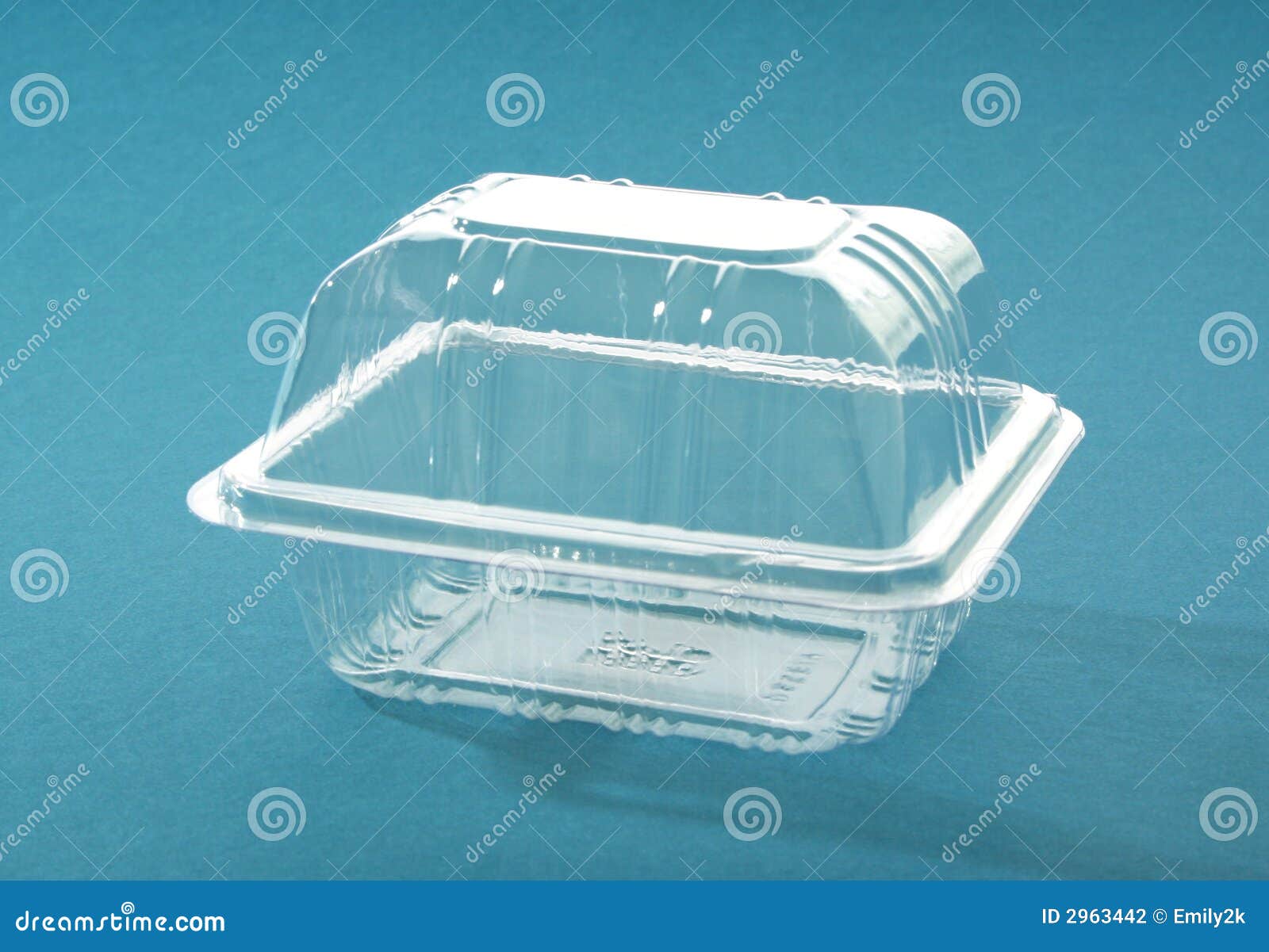 Transparent plastic box stock photo. Image of transparent - 2963442
