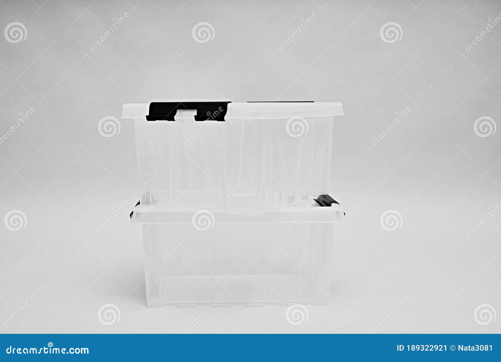 Transparent Plastic Box for Storage and Transportation. Boxes for the ...