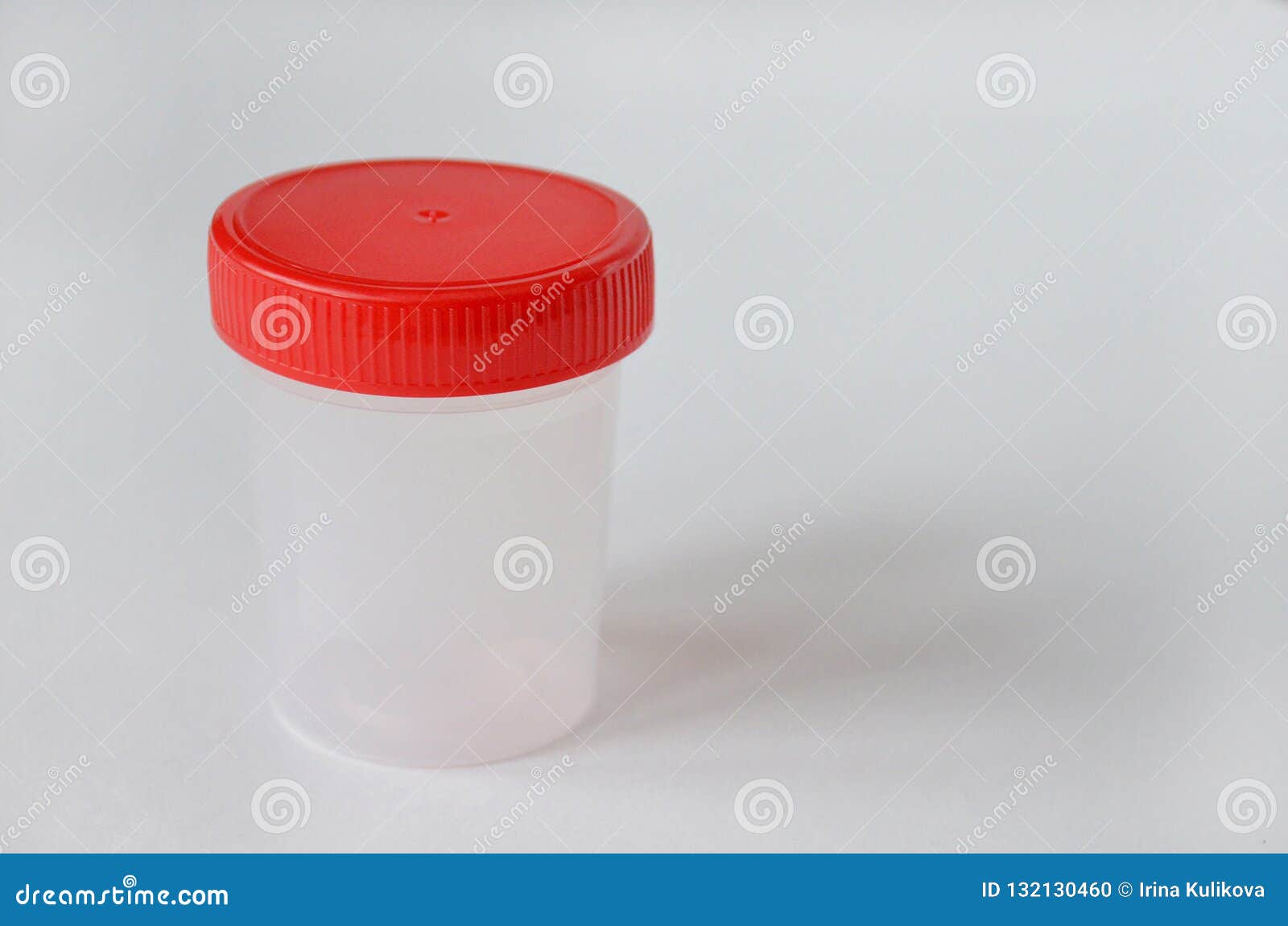 Transparent Plastic Container for Urine Stock Photo - Image of ...