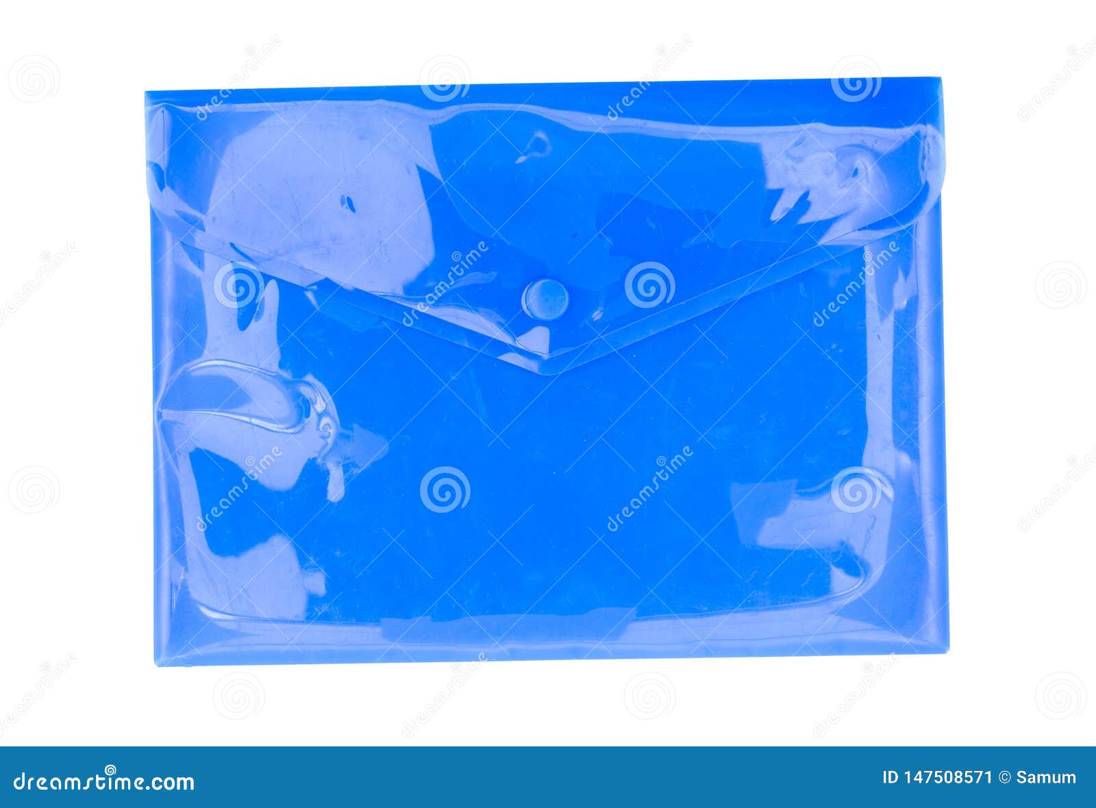 Transparent Plastic Envelope Isolated Stock Image - Image of envelope ...