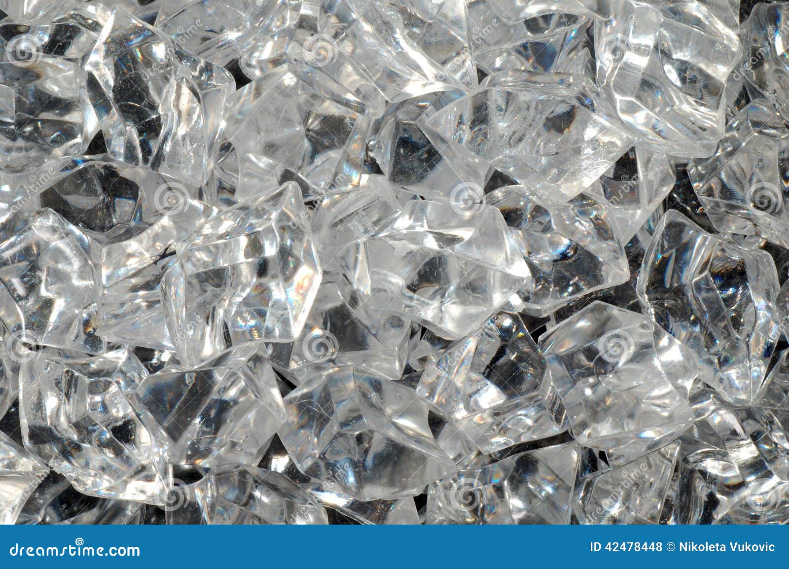 Transparent Plastic Pieces As Background Stock Photo - Image of diamond ...